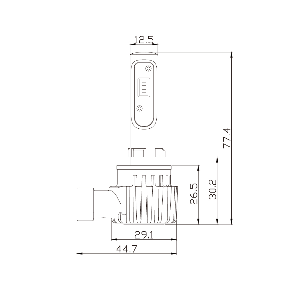 ARC Lighting 21801 880/881;100% Fitment;Compact and Powerful;Patented ...