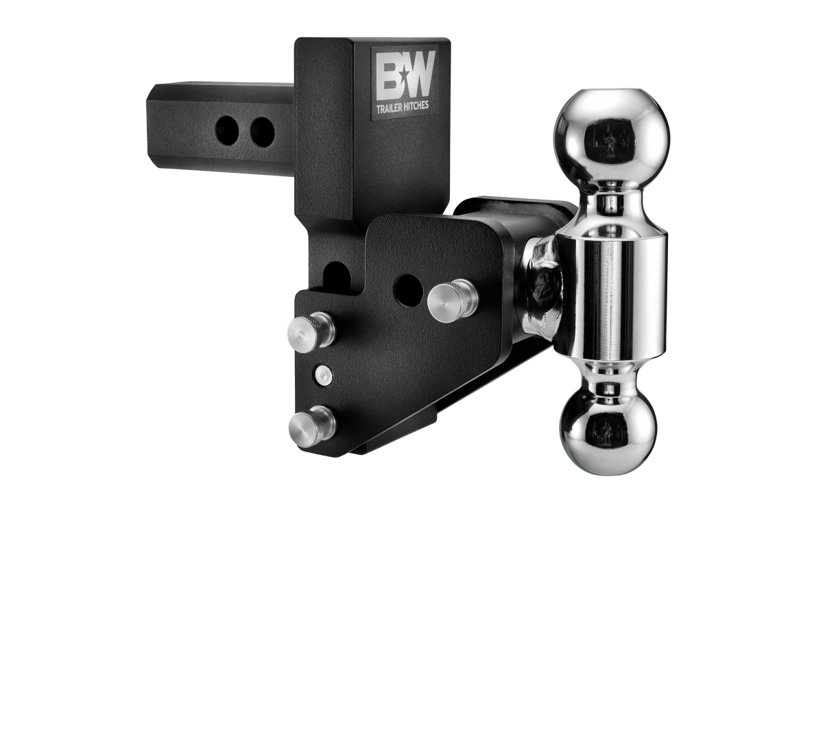 B&W Towing TS10063BMP 2 in Model 7 Blk T&S Dual Ball for Multi-Pro Tailgate