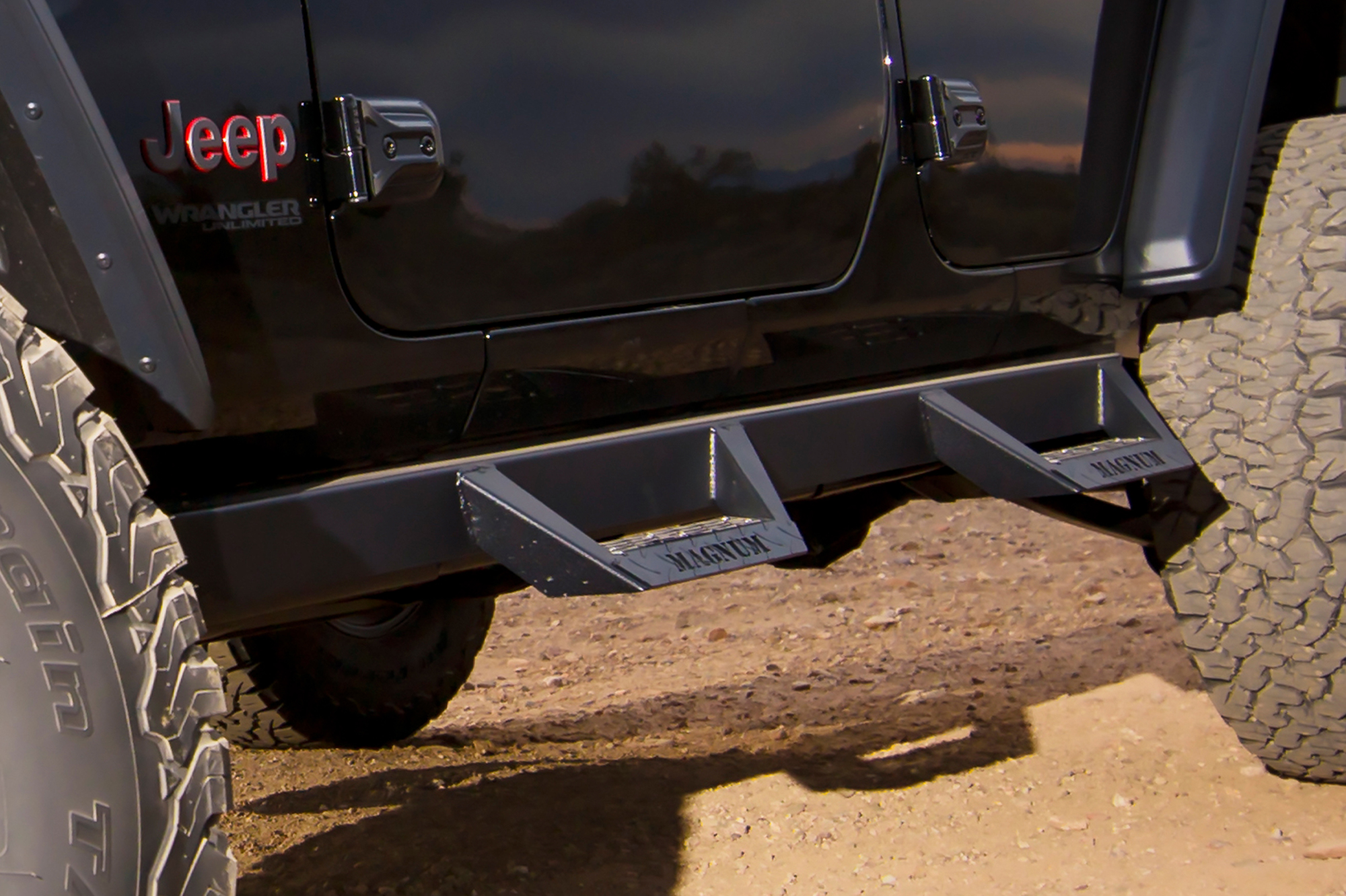 Raptor Series RTS74JP RT Steps Black Textured