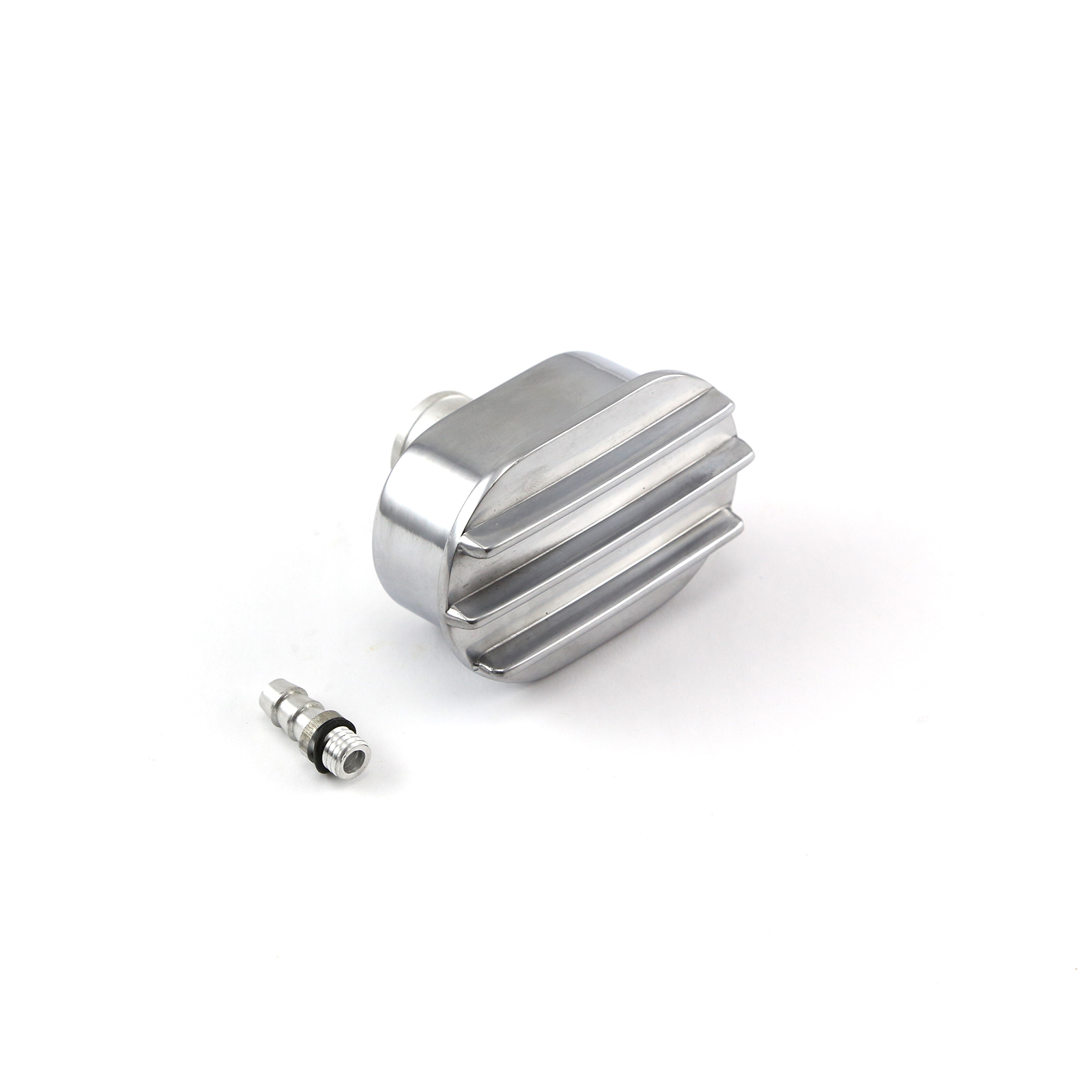 Speedmaster PCE314.1012 Classic Finned Valve Cover Aluminum Breather ...