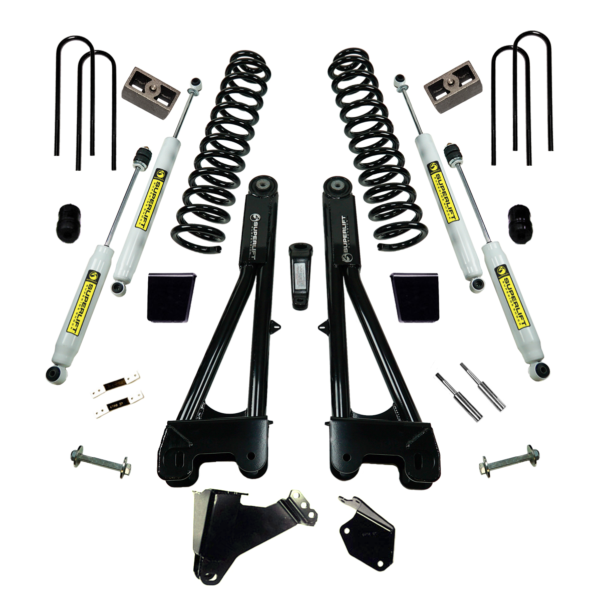 Superlift K977 6 inch Lift Kit with Replacement Radius Arms and ...