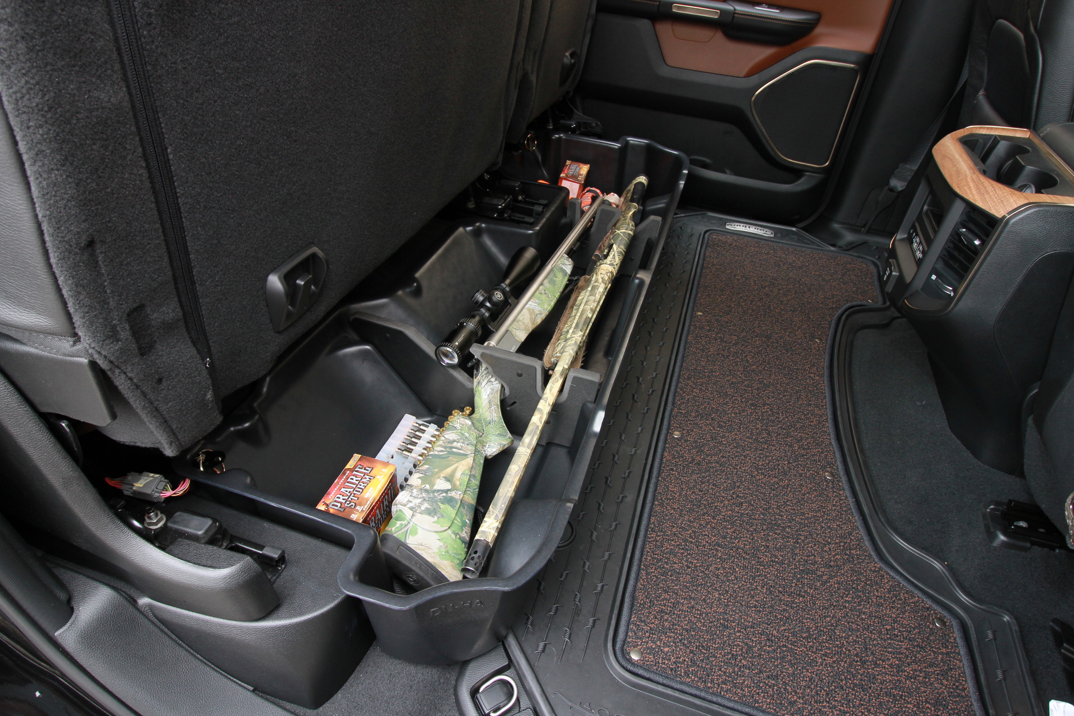 DU-HA 30100 Underseat Storage / Gun Case, Black