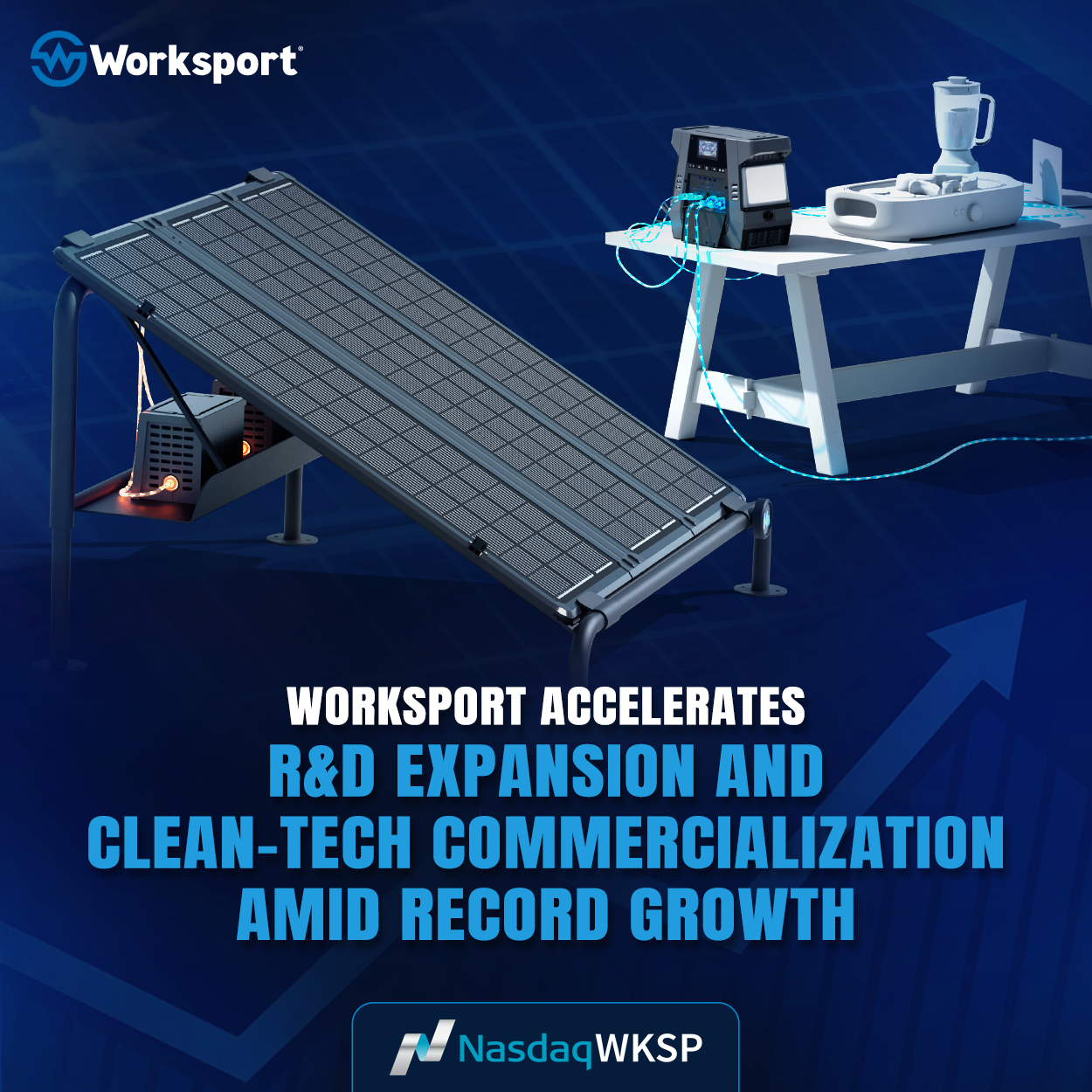 Worksport Accelerates R&D Expansion and Clean-Tech Commercialization ...