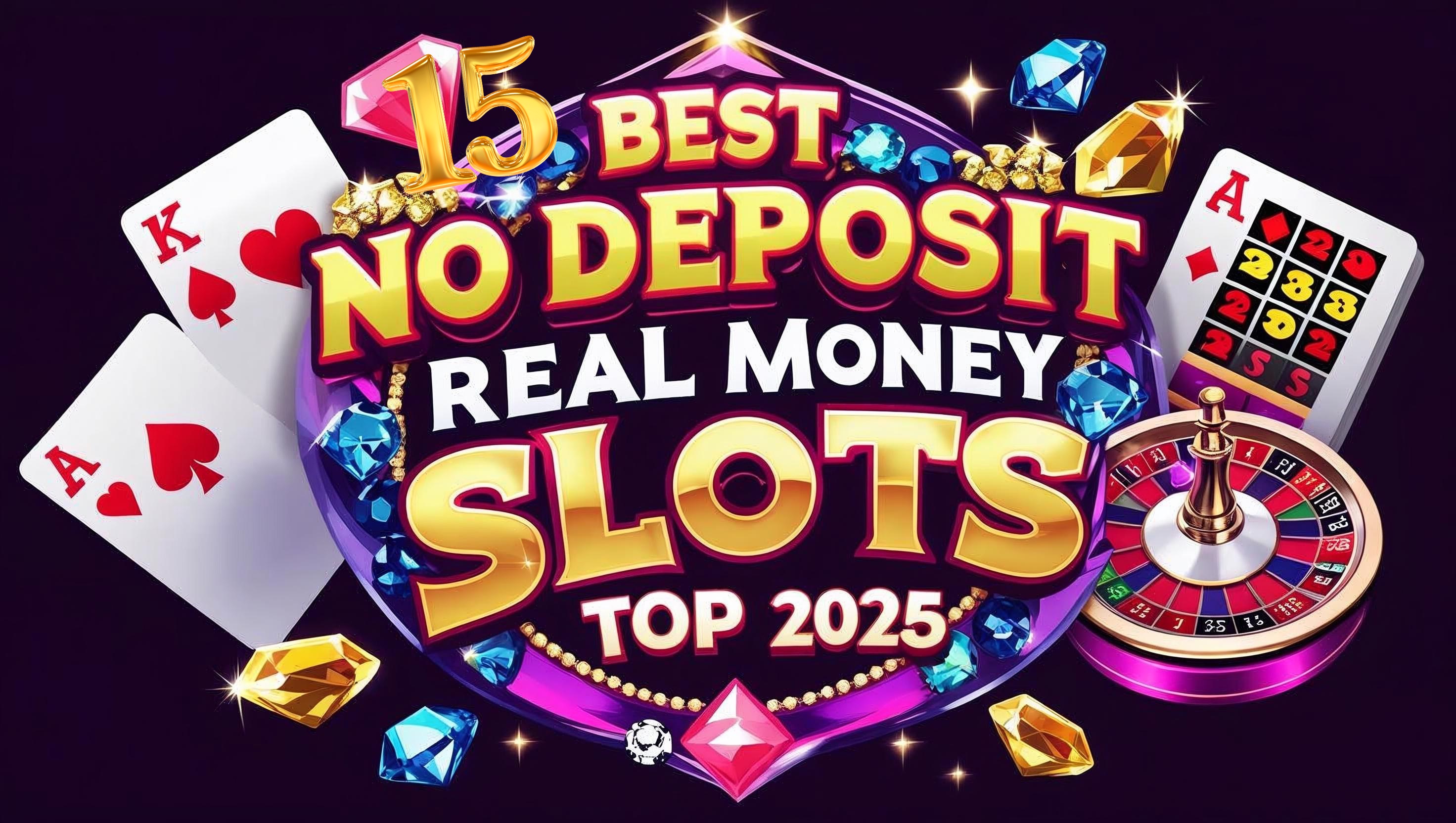 Best No Deposit Real Money Slots Online Top 15 Picks 2025
