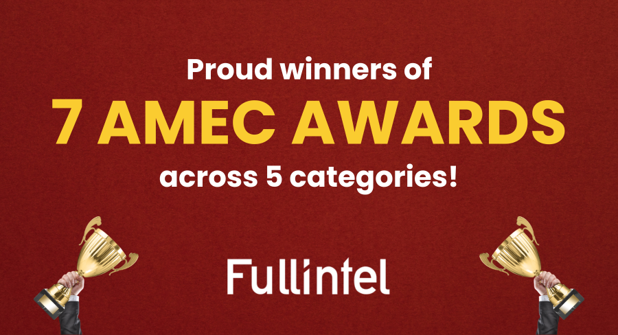 Fullintel Secures Seven Wins at the 2024 AMEC Awards
