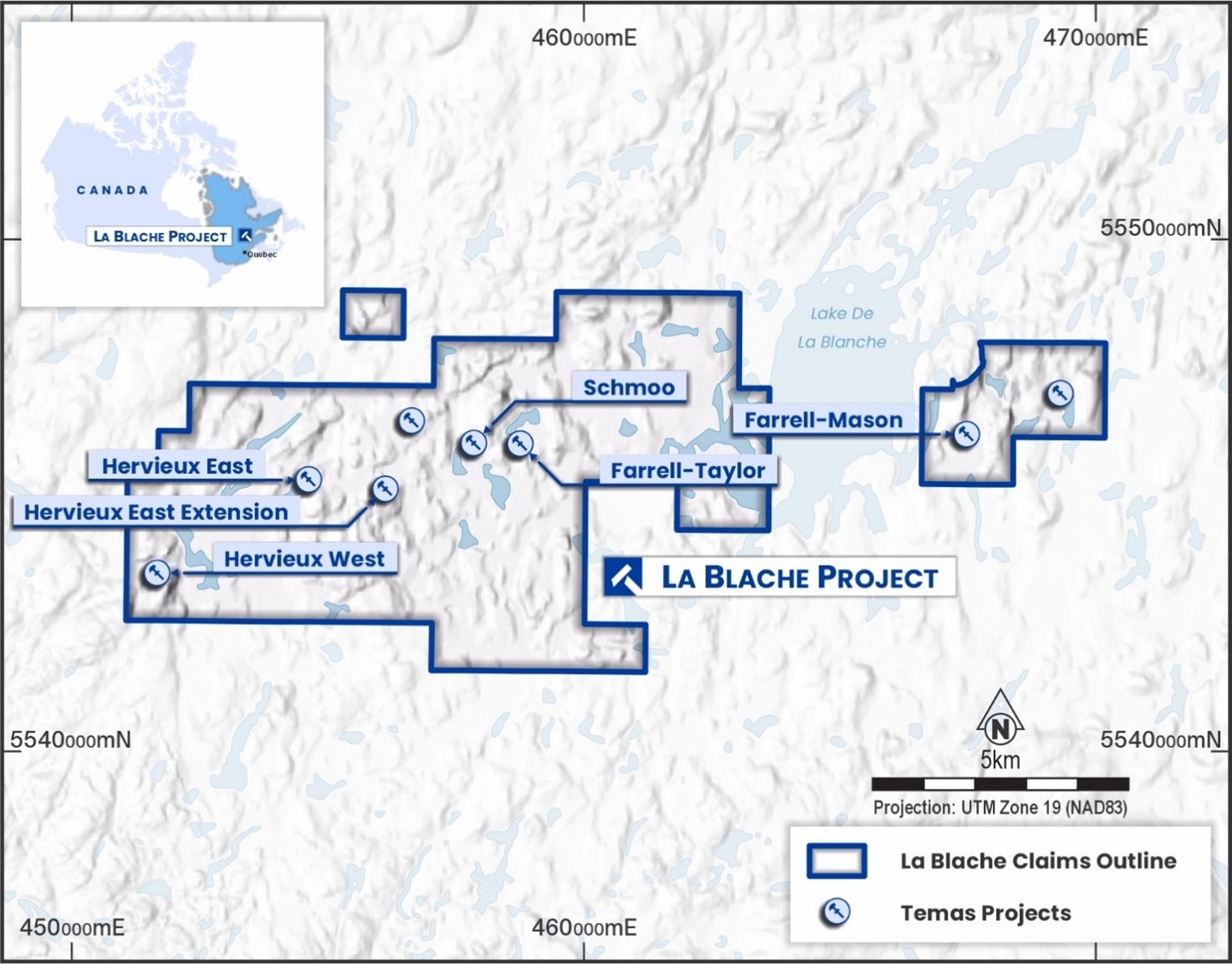 Temas Resources Corp.: Significant Gallium and Scandium Confirmed at La ...