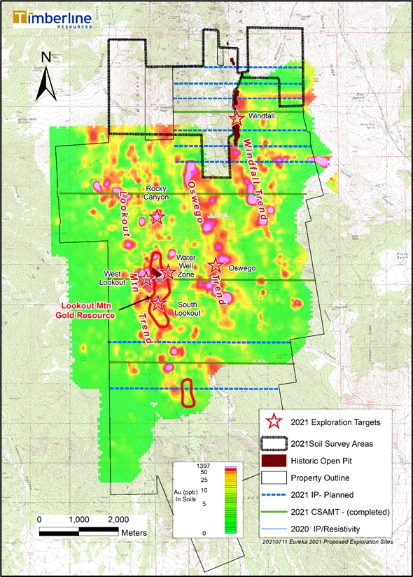 Timberline Launches Major Exploration Program at the Eureka Gold ...
