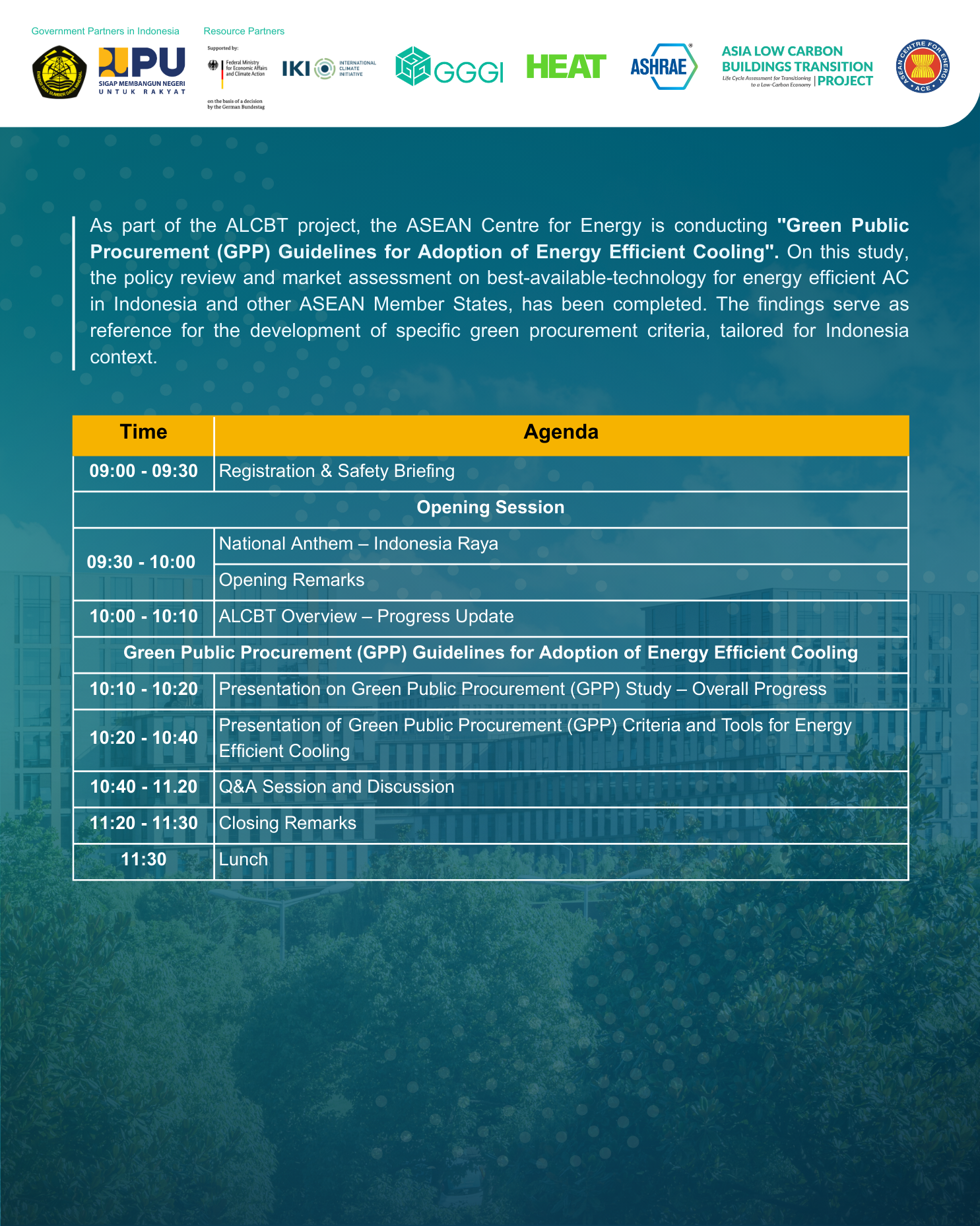 Workshop on Green Public Procurement (GPP) Guidelines for the Adoption ...