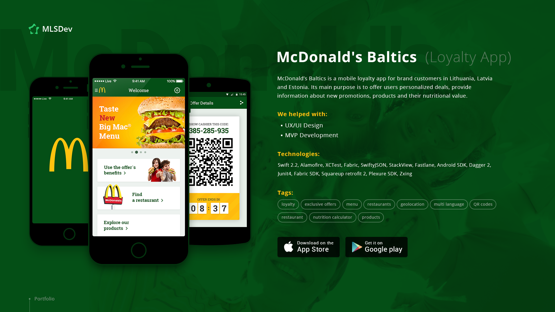 McDonald’s Baltics - MLSDev solution | Aciety