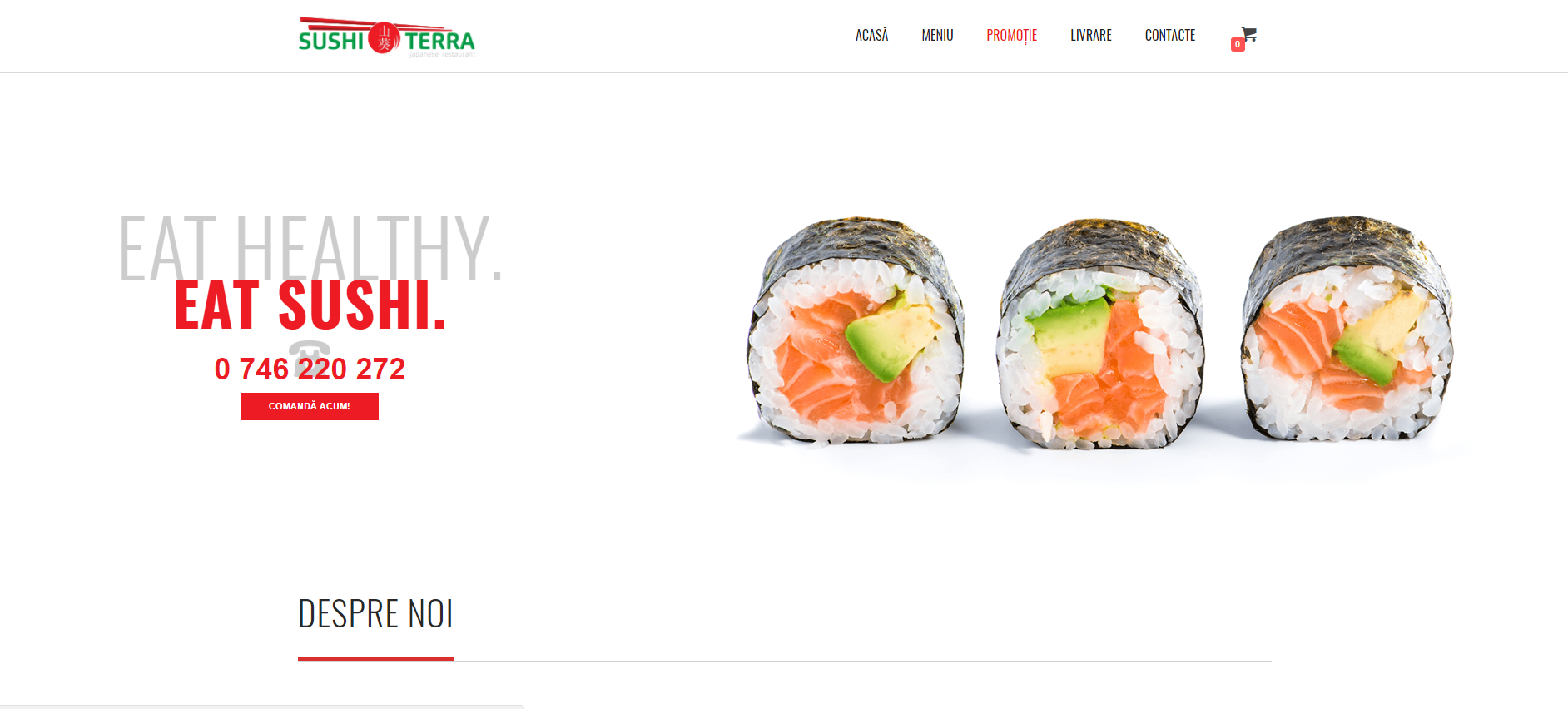 Sushi Terra - Digital Cherry solution | Aciety