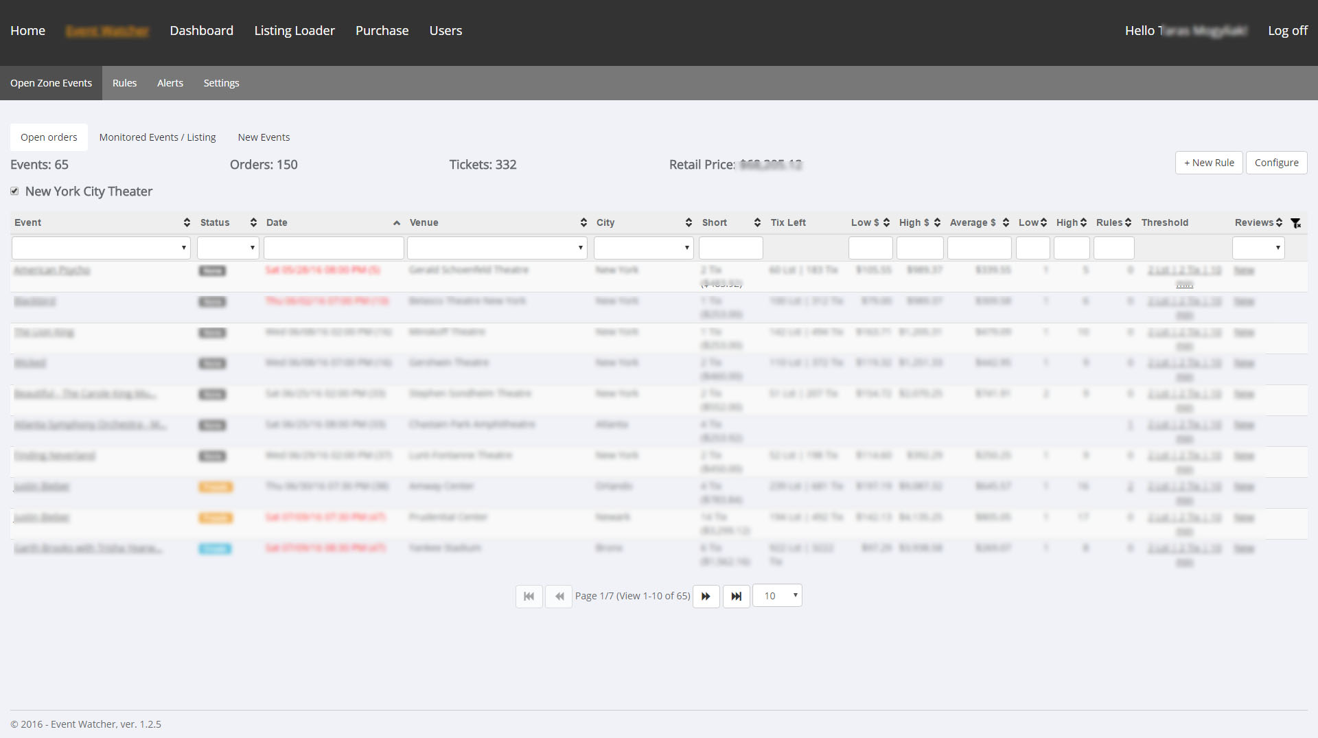 Event Watcher - Neadevis solution - Aciety