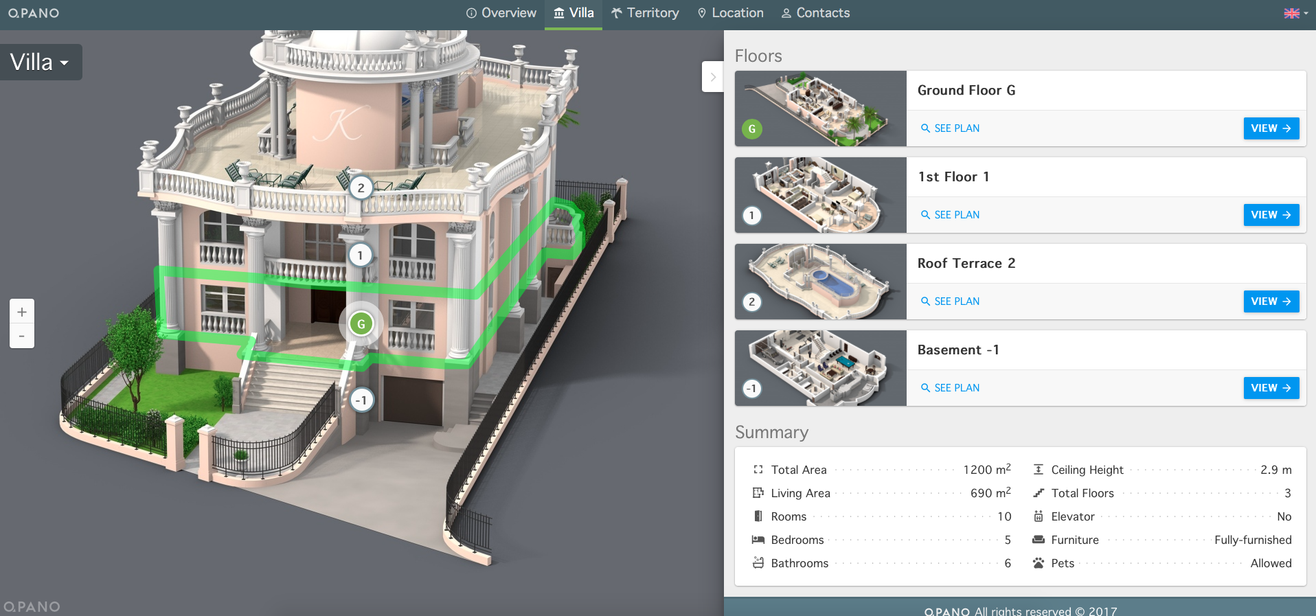 Kempinski Villa - Dubai - QPANO solution - Aciety