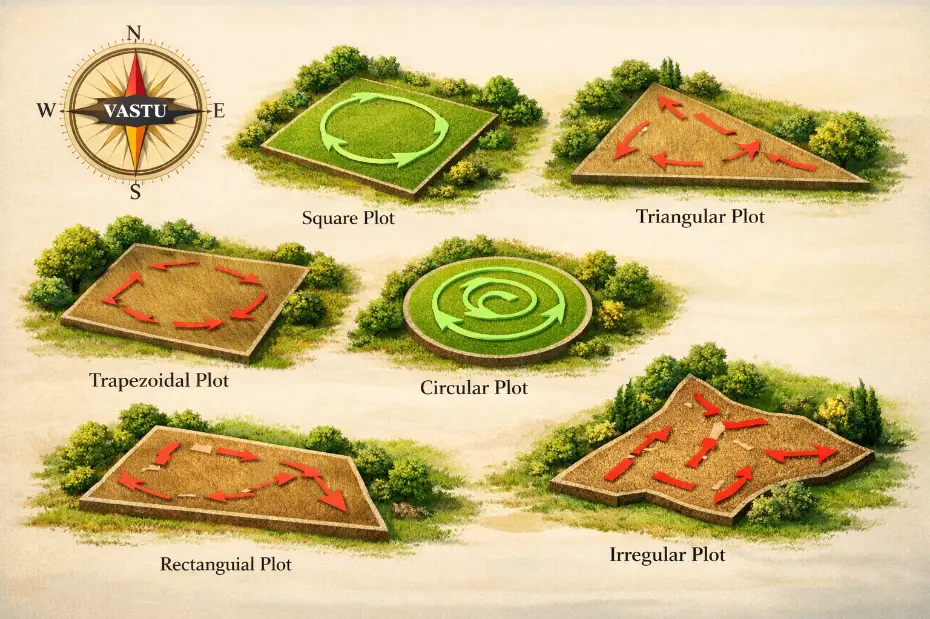 Plot & Land Vastu Analysis: Vastu Shastra for Buying Land