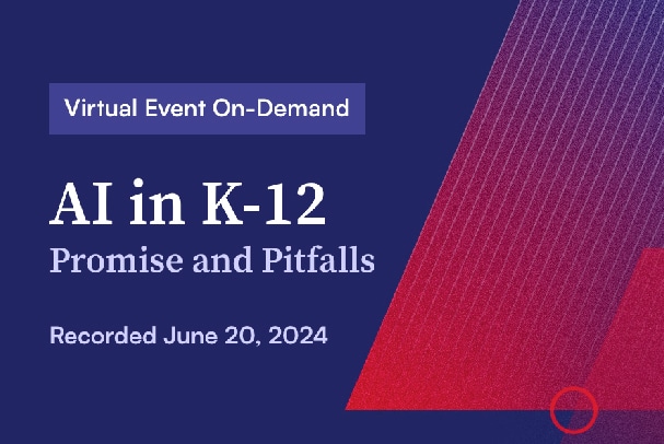 AI in K-12: Promise and Pitfalls - AERDF AI in K-12: Promise and Pitfalls - AERDF