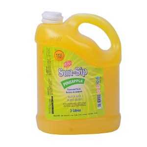 Sunsip Pineapple 4x3ltr Flavoured drink to be consumed with water - Afriven