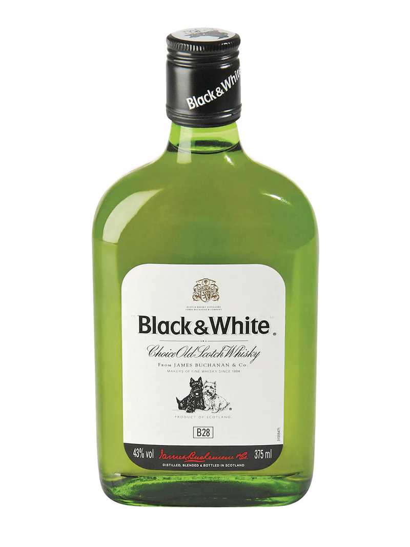 Black & White 375(ml) Whisky one bottle - Afriven