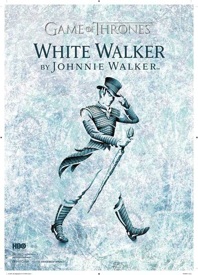 Johnnie Walker Game of Thrones White Walker Whisky 1000ml( 0ne pc) - Afriven