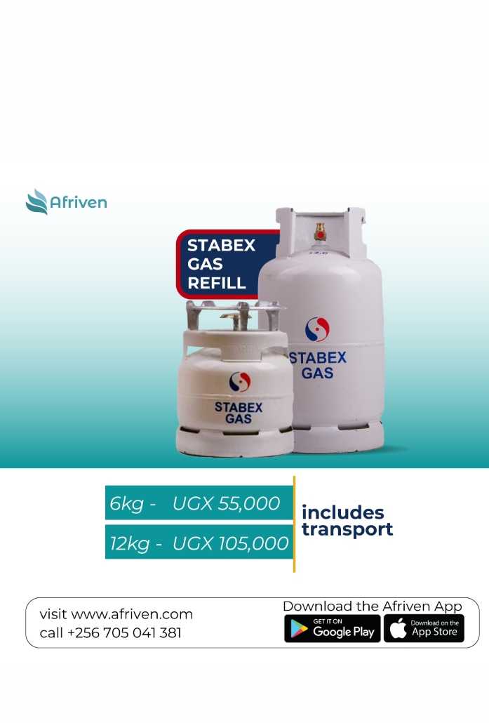 Stabex gas cylinder refilling - Afriven