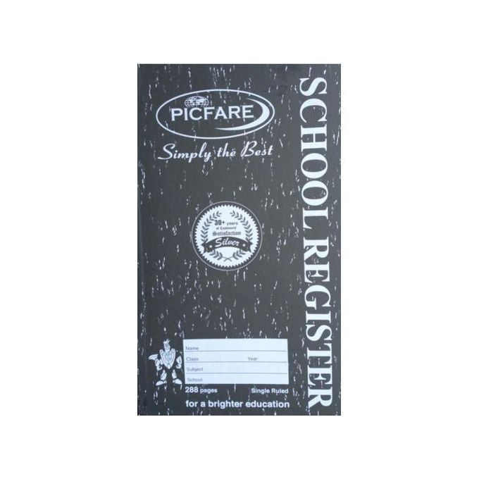 Picfare Set of Ten Counter 2 Quire Books Black - Afriven