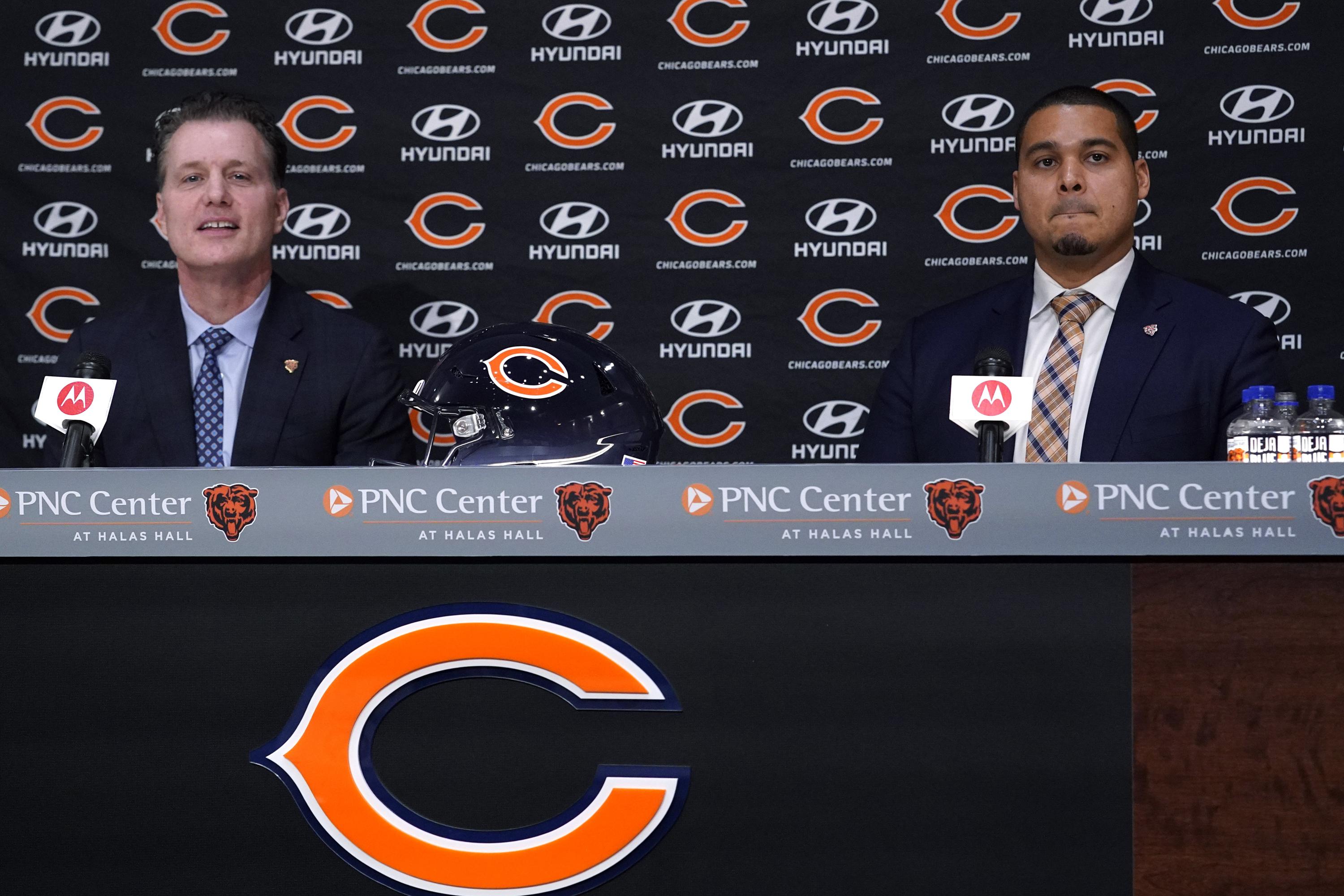 New Chicago Bears coach and GM focus on making big changes | AP News