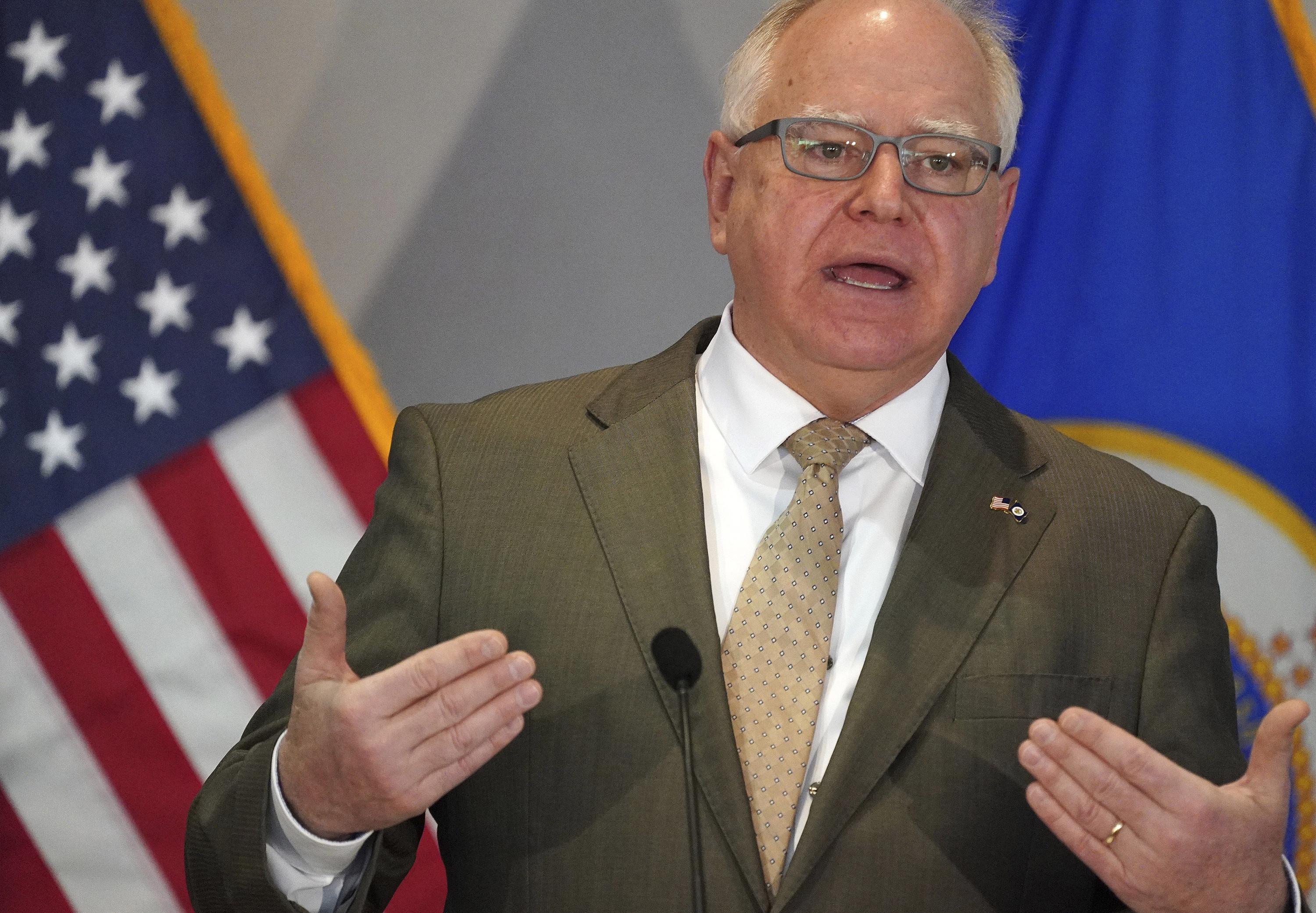Walz to deliver 1st State of State at Capitol since 2019 | AP News