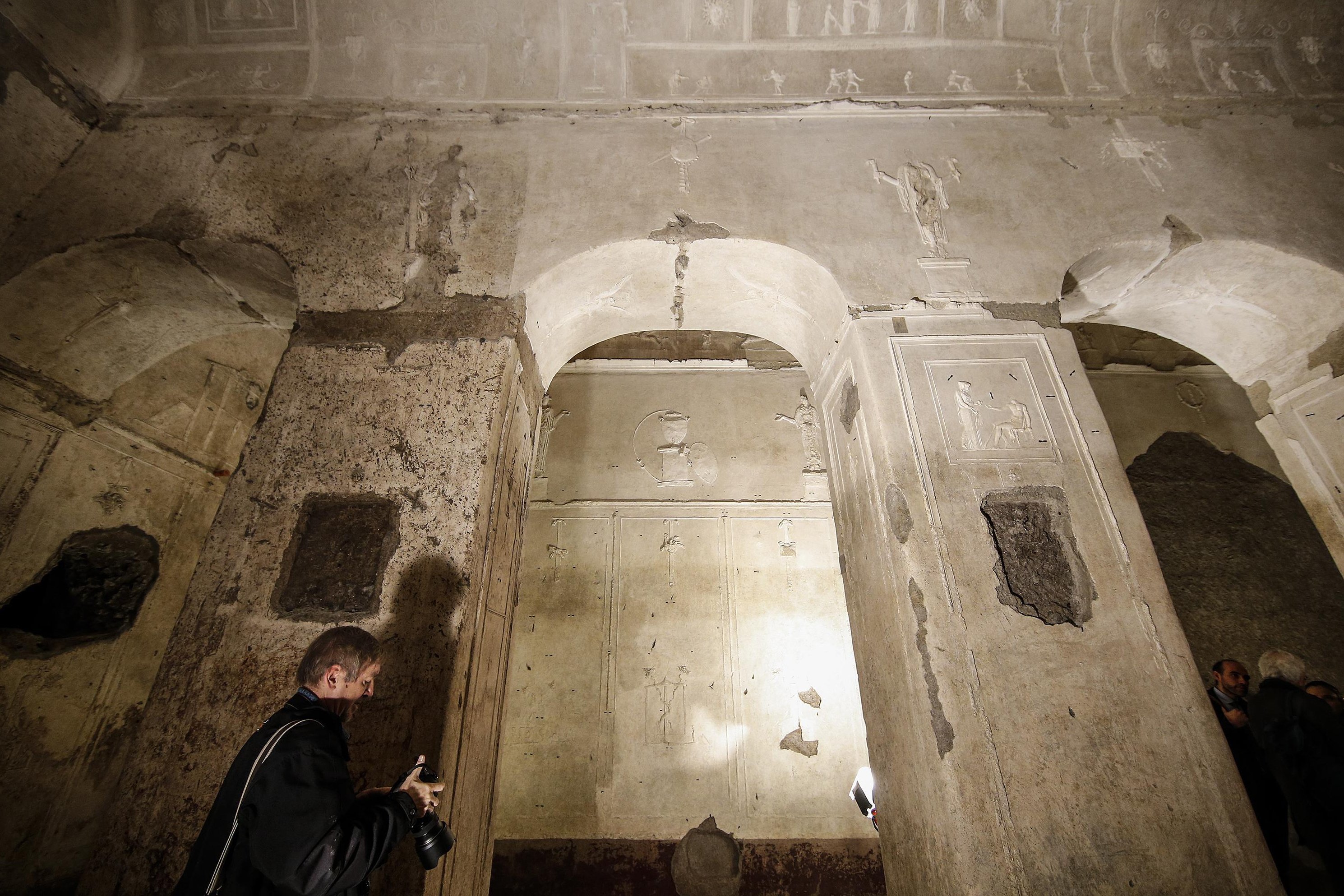 Ancient underground Roman basilica gets a face-lift | AP News