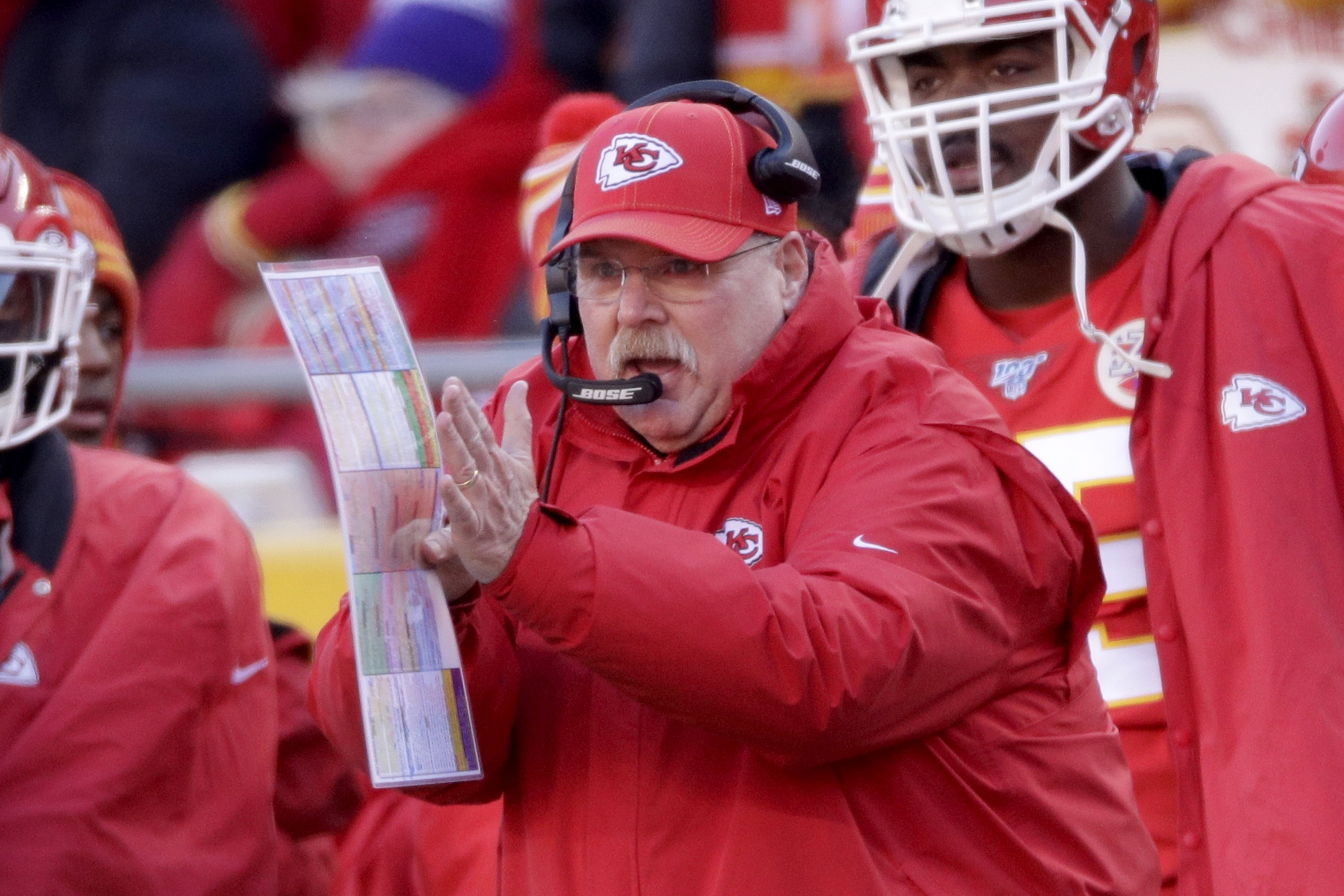 Chiefs' Reid headed back to Super Bowl after long absence | AP News