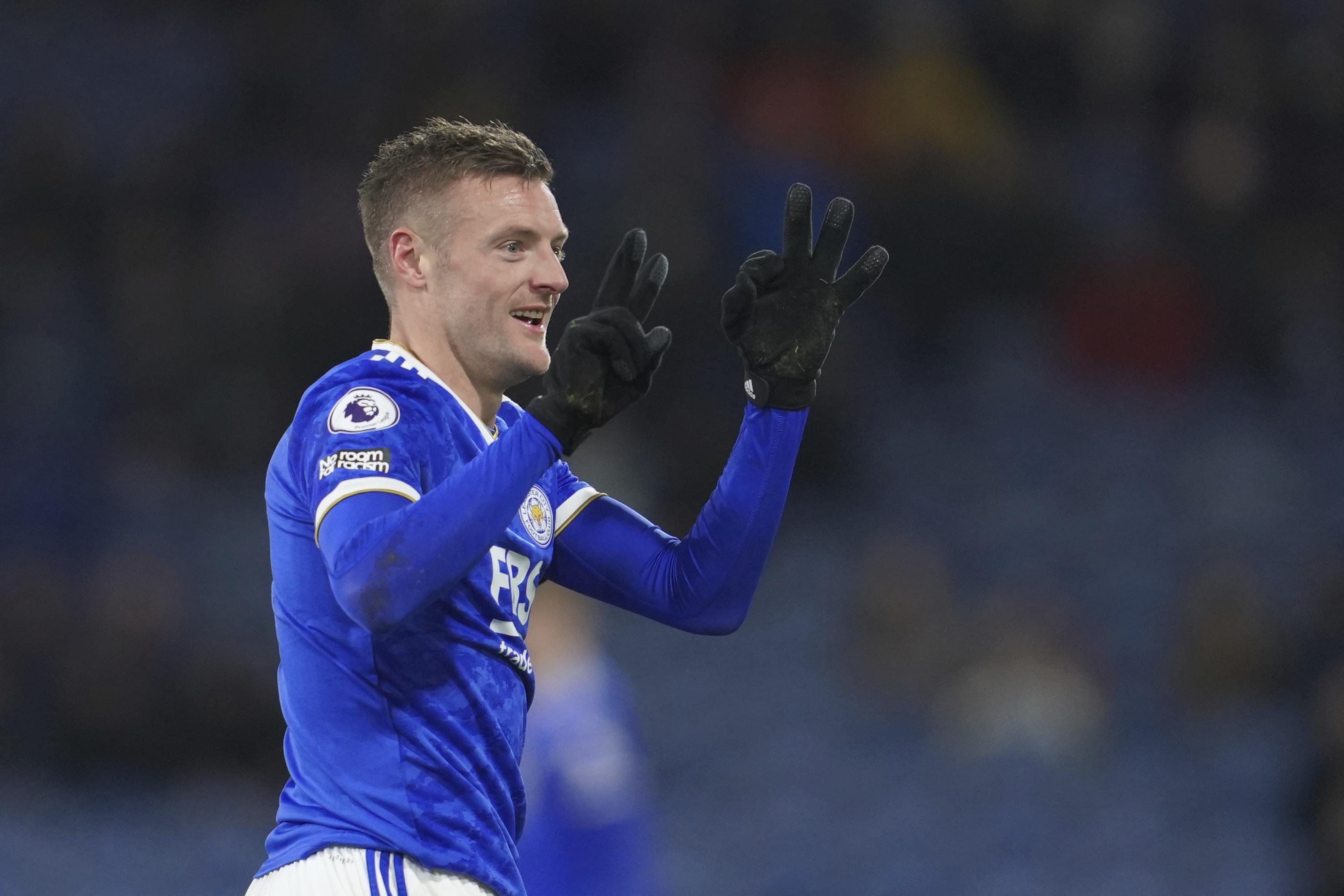Leicester: Vardy causa baja por lesión en la rodilla | AP News
