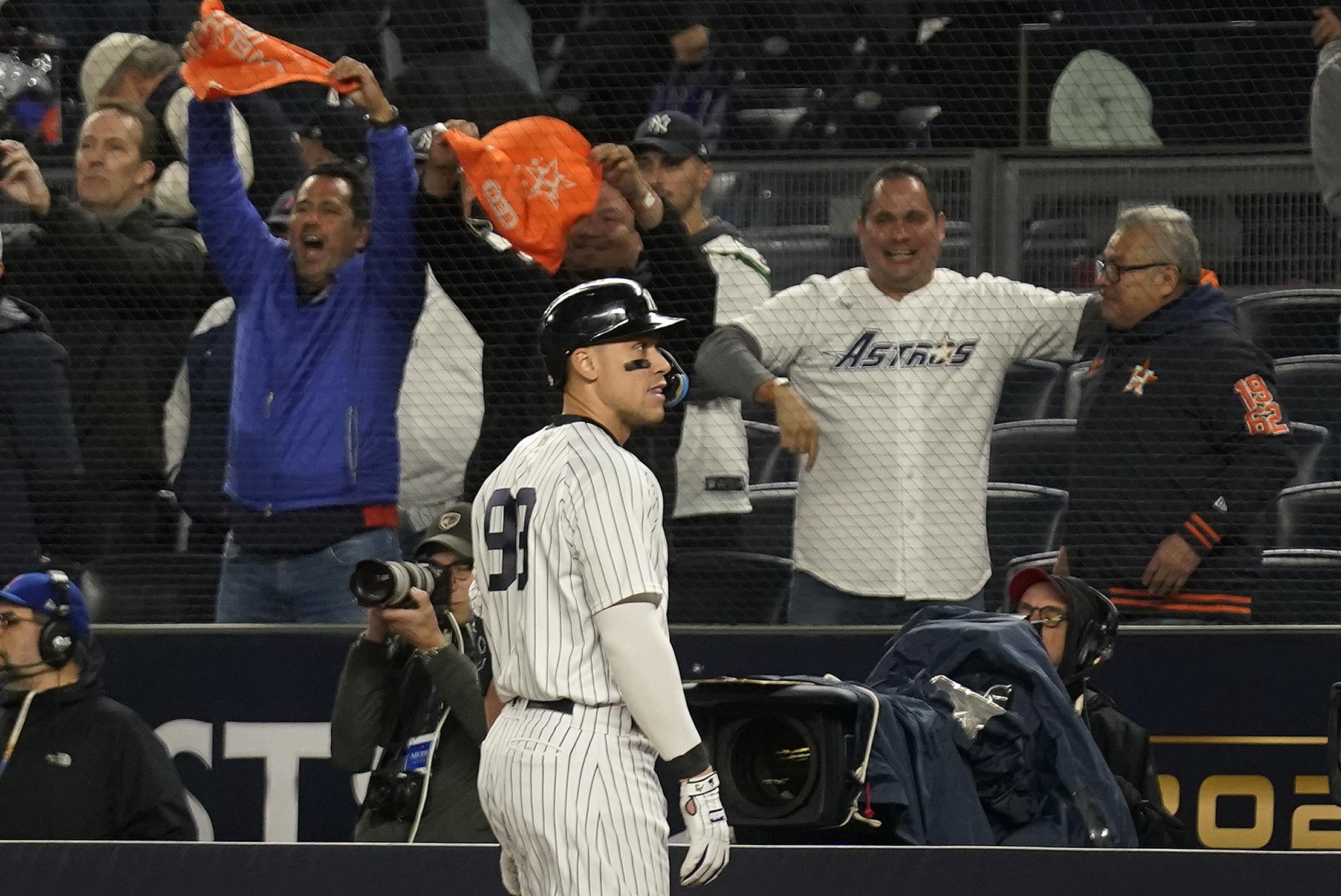 Judge, perhaps Boone, face uncertain futures after Yanks out | AP News
