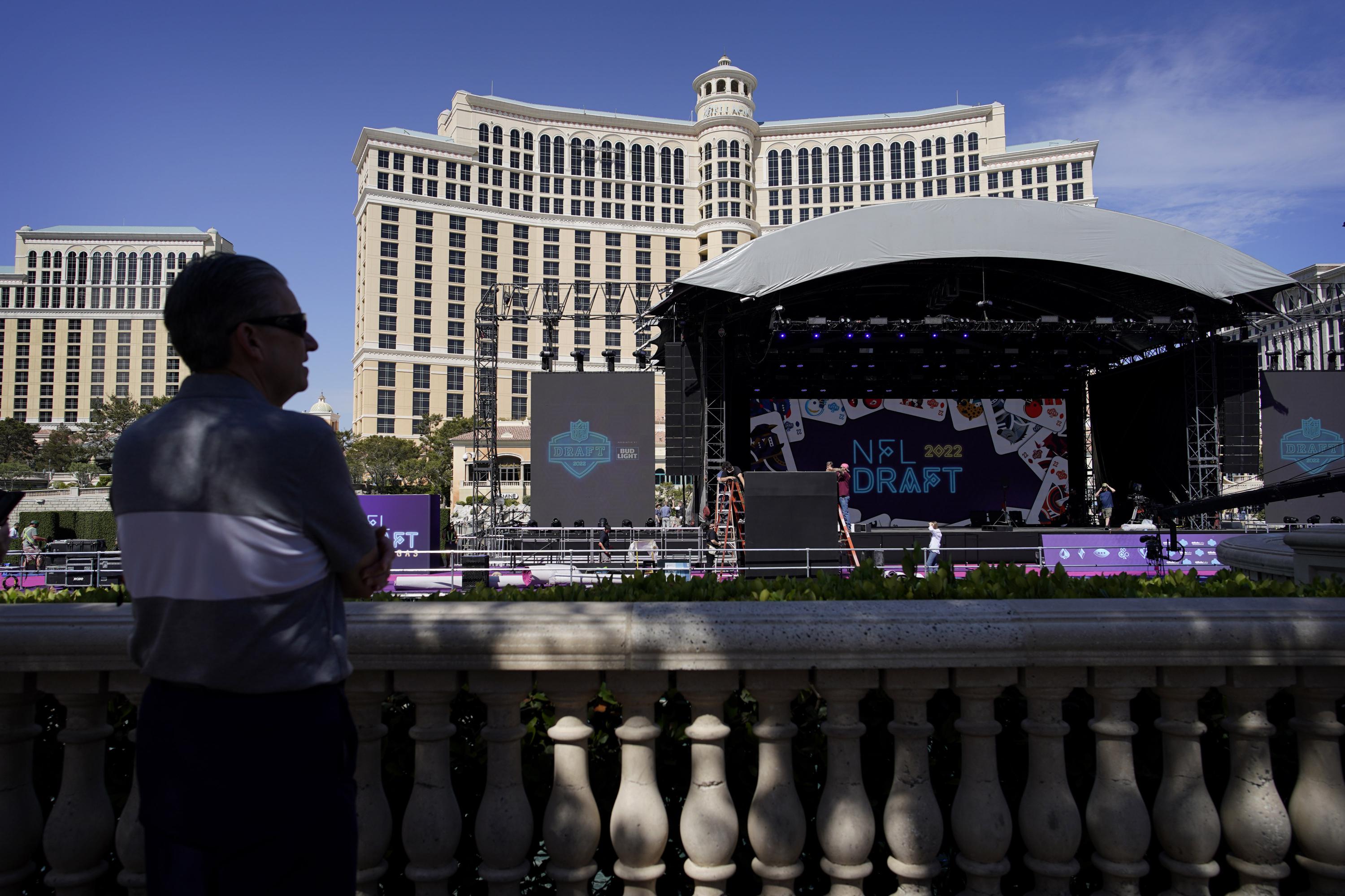 Column: Draft cements the marriage of Las Vegas and NFL | AP News