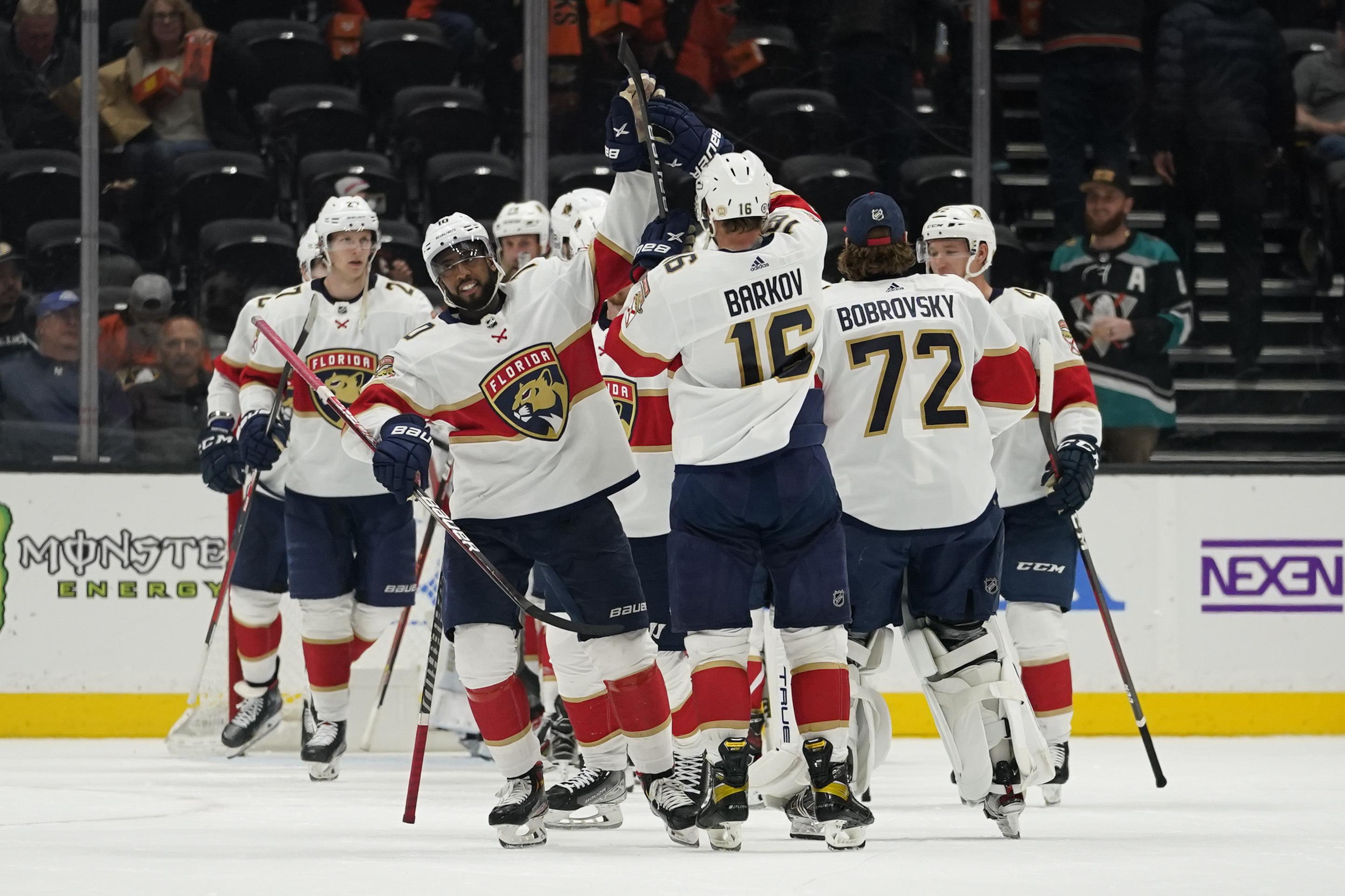 After trades, the Panthers are happy entering stretch run | AP News