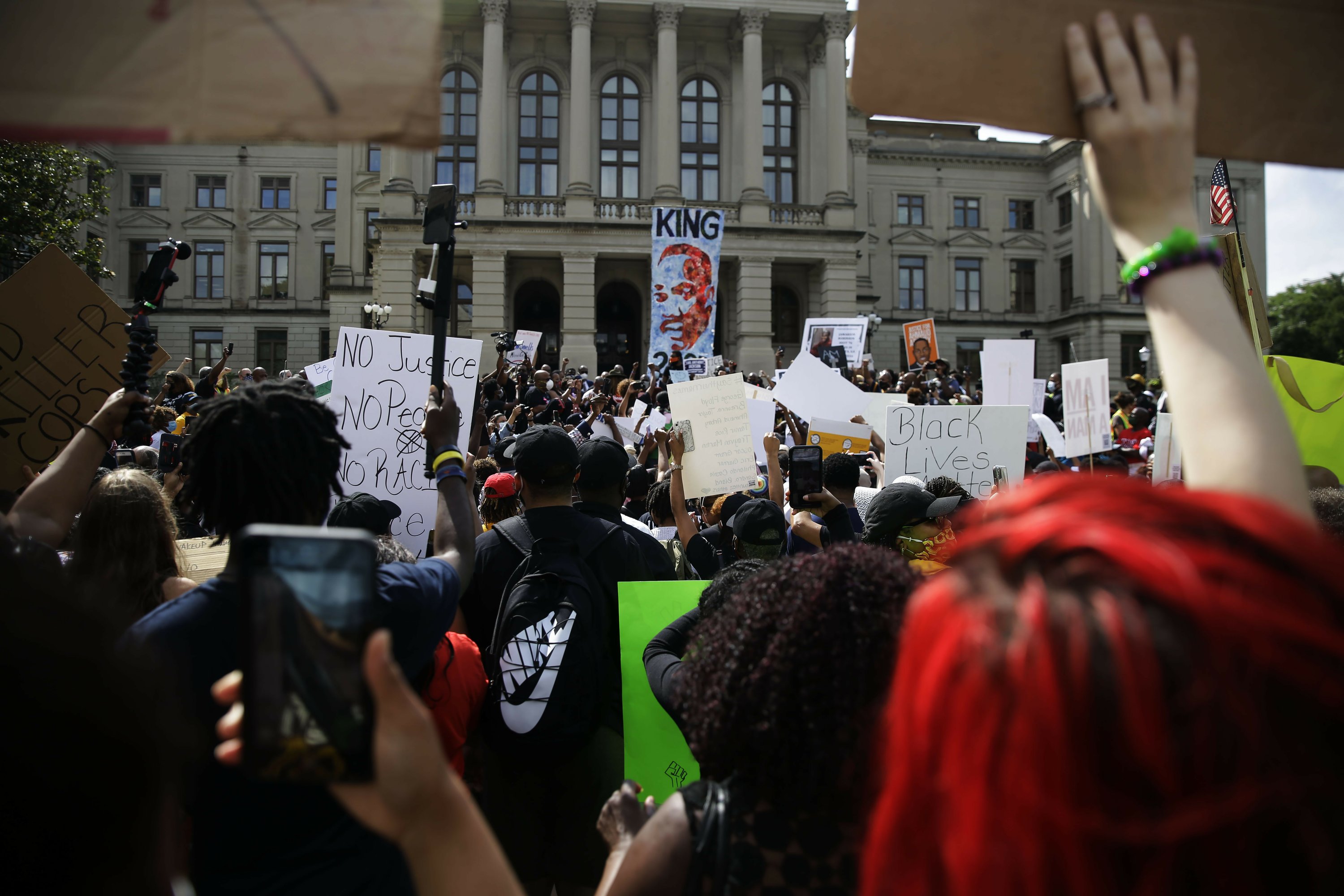 Georgia protesters seek change as some in GOP back police | AP News