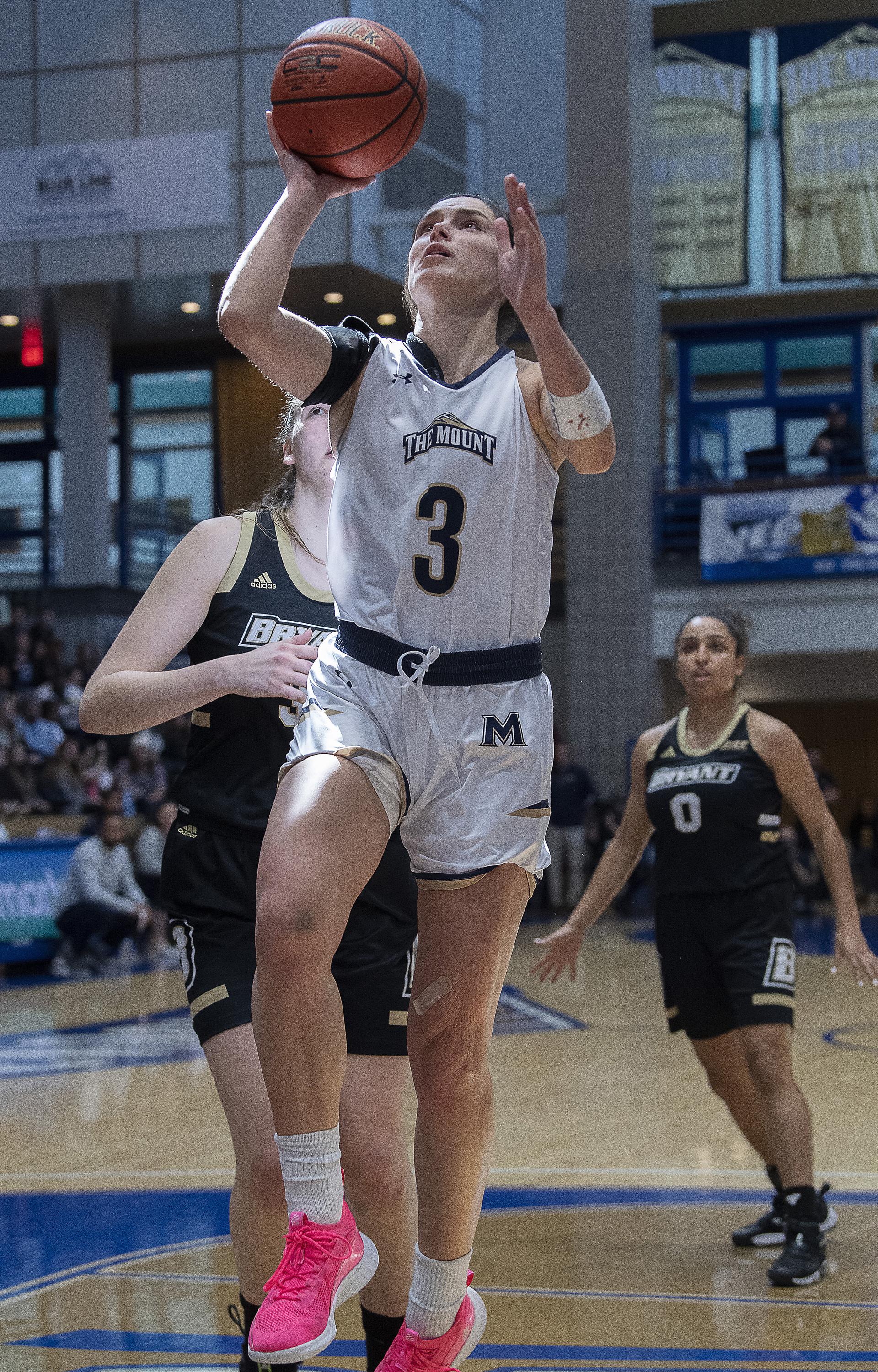 Mount St. Mary's women repeat as NEC champs, top Bryant | AP News