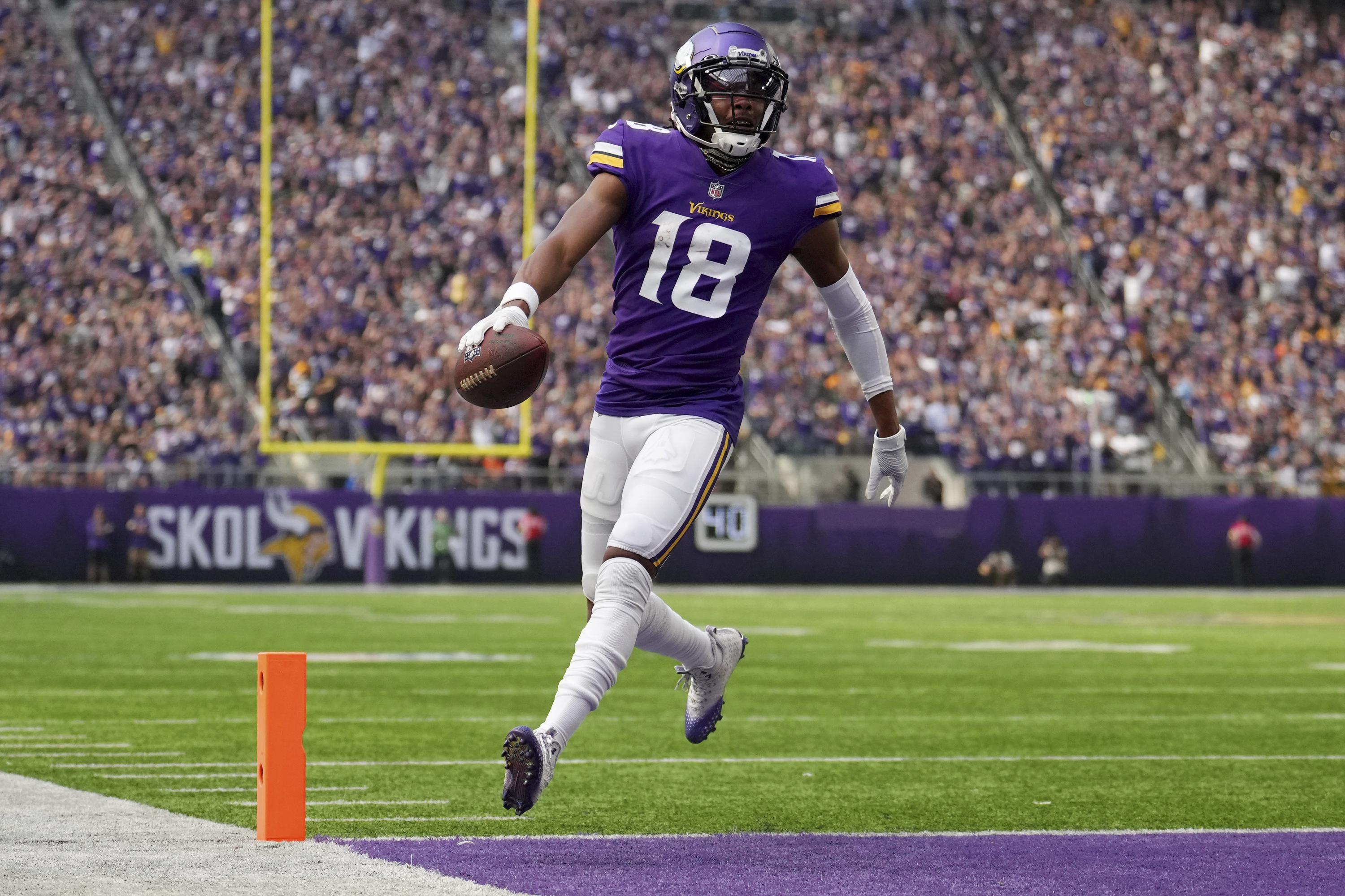 Vikings WR Jefferson set to show Eagles what they missed | AP News