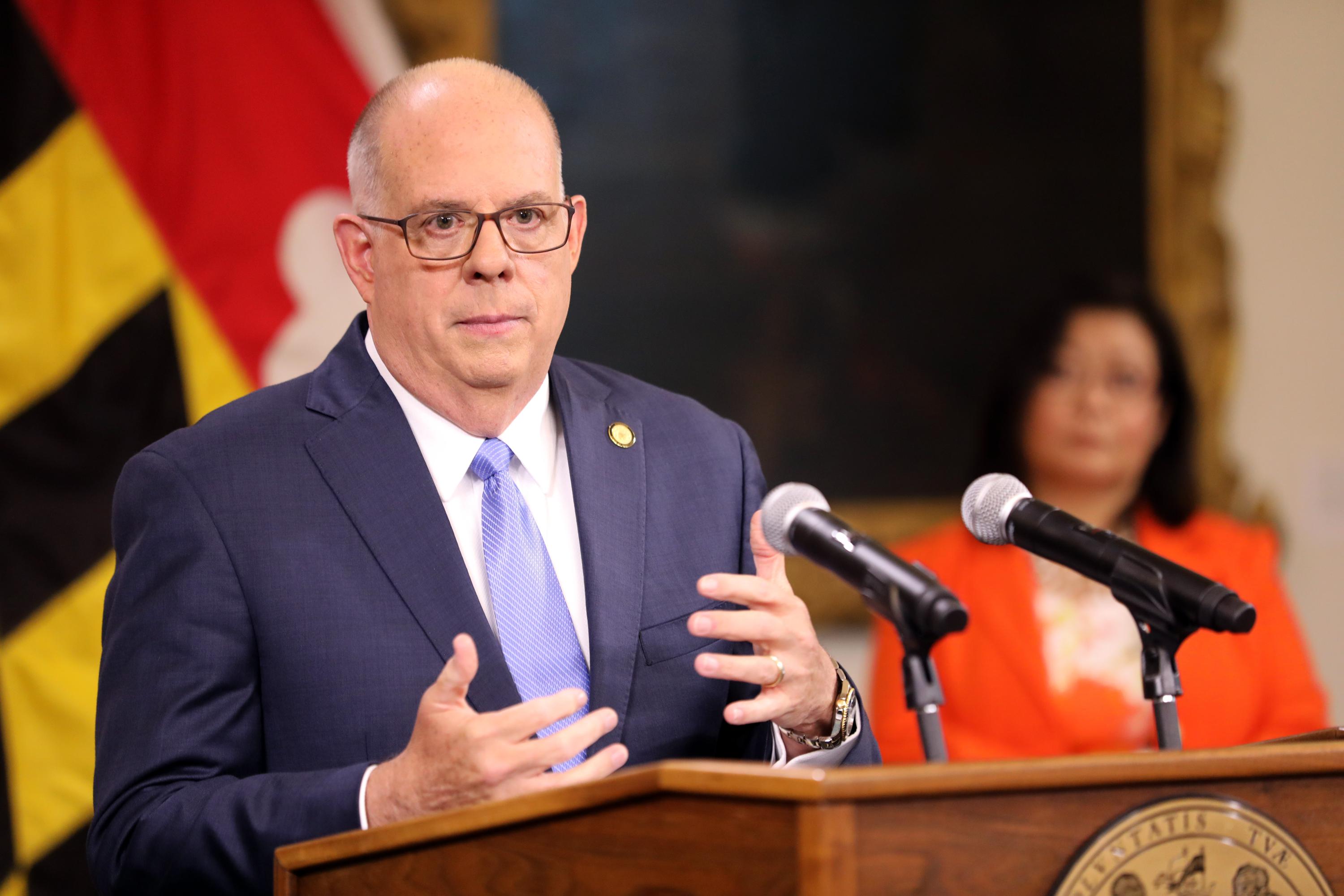 Maryland governor: 'Just get the damn vaccine' | AP News