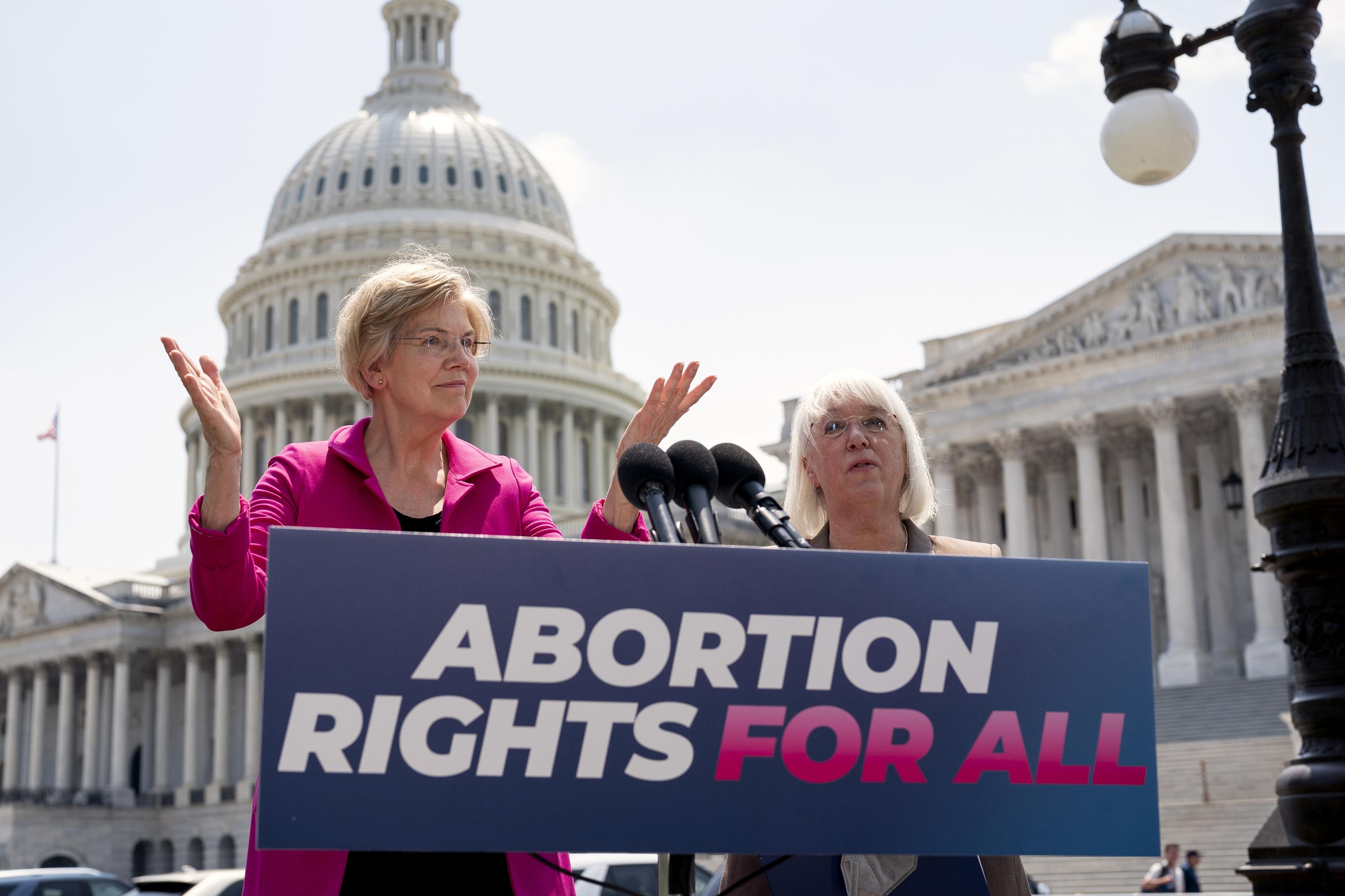 DNC ads warn voters that GOP wants nationwide abortion ban | AP News