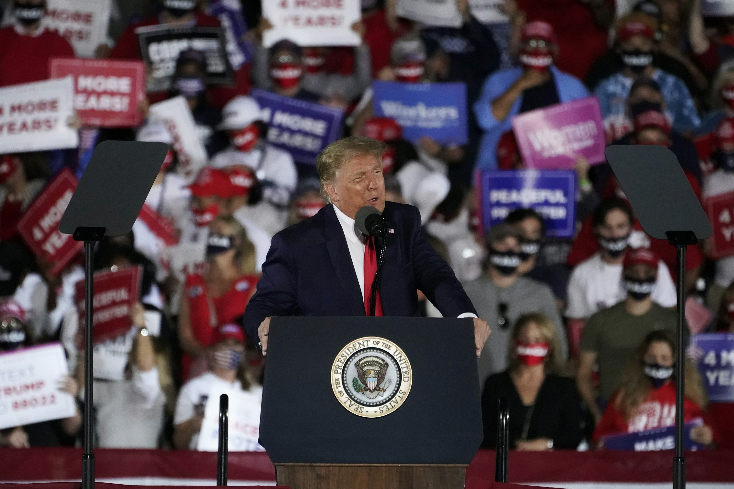 Trump defeats Biden in Alabama, gains 9 electoral votes | AP News
