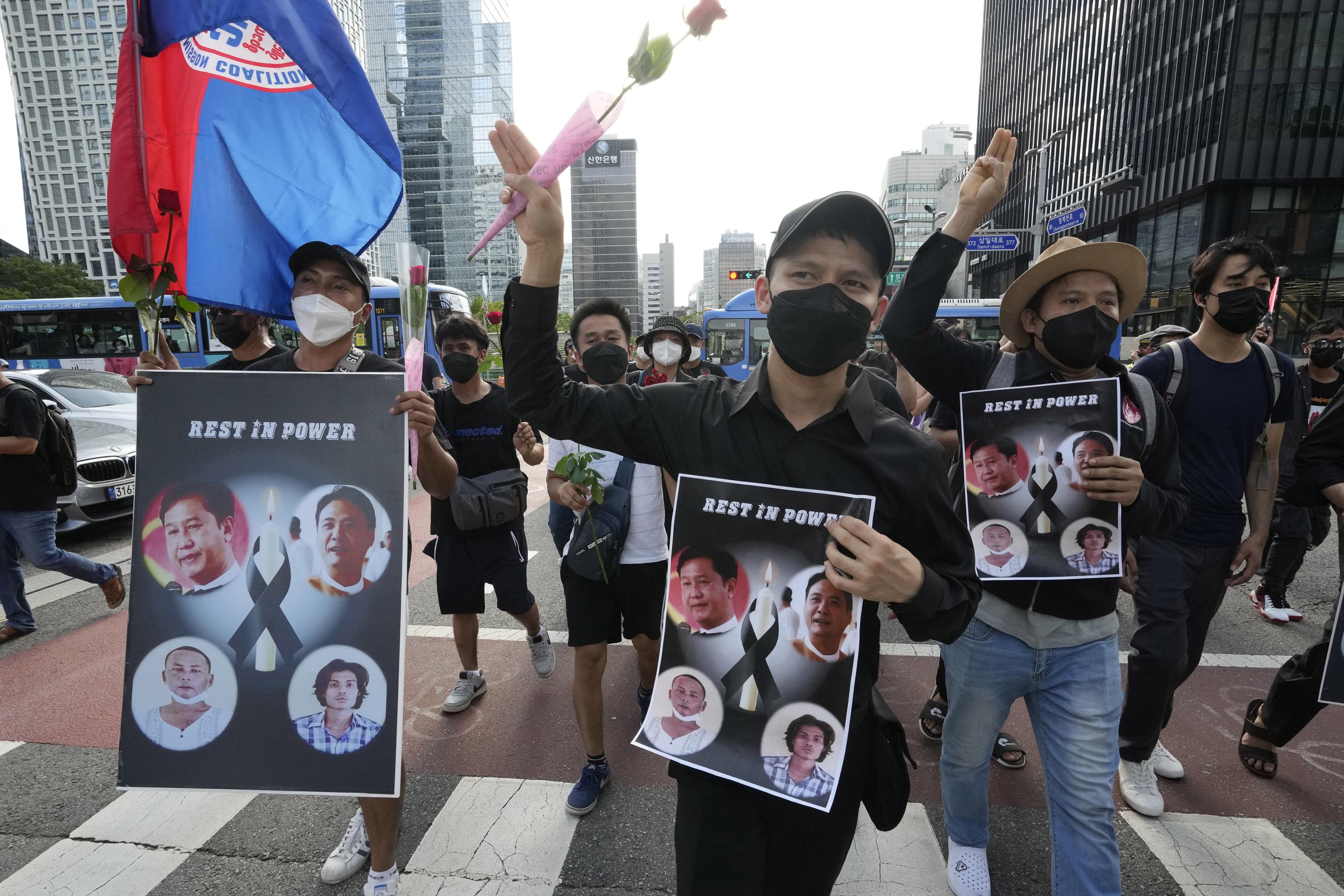 Myanmar executions revive pressure for more sanctions | AP News