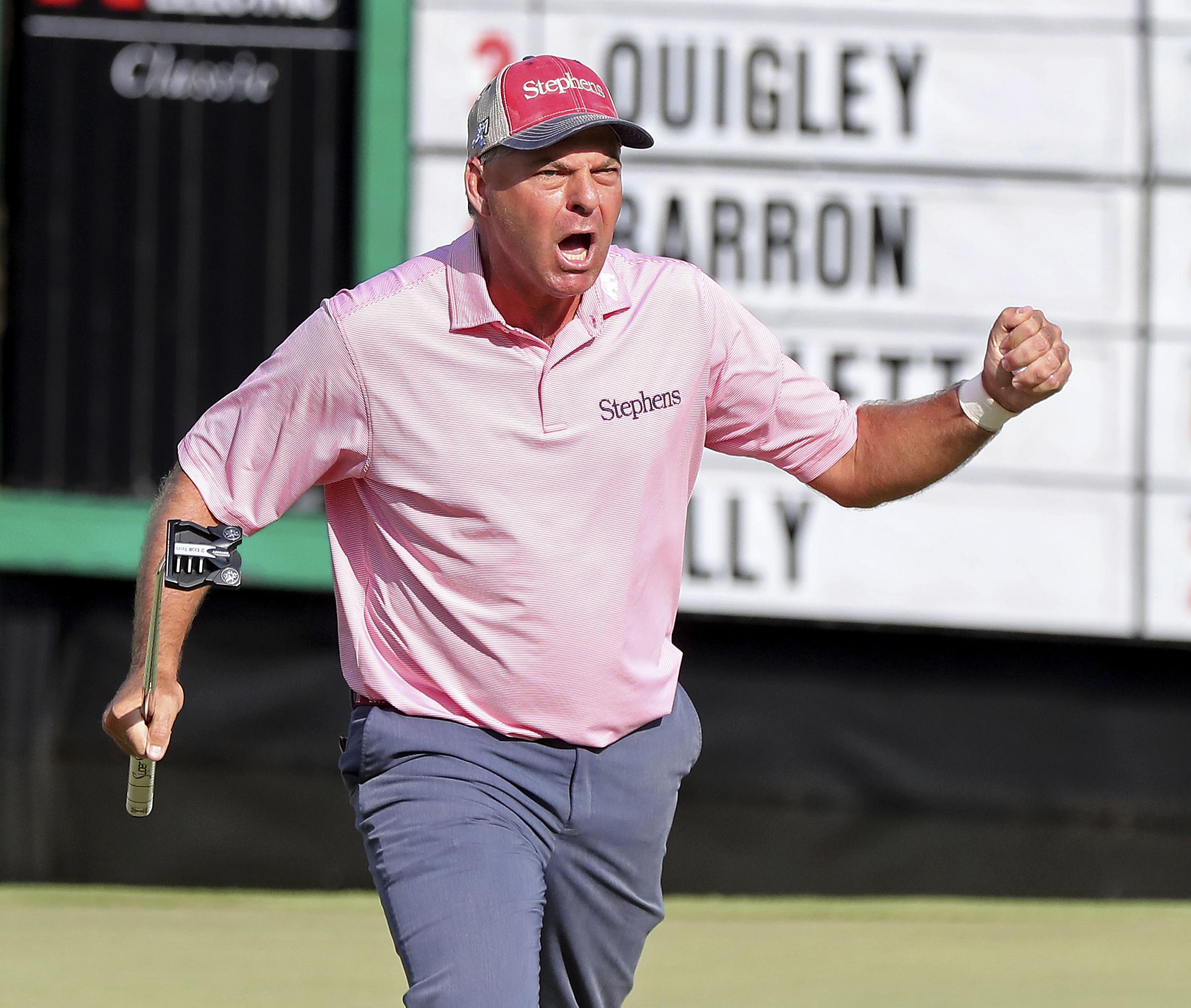 Dicky Pride wins Mitsubishi Electric for 1st senior title | AP News