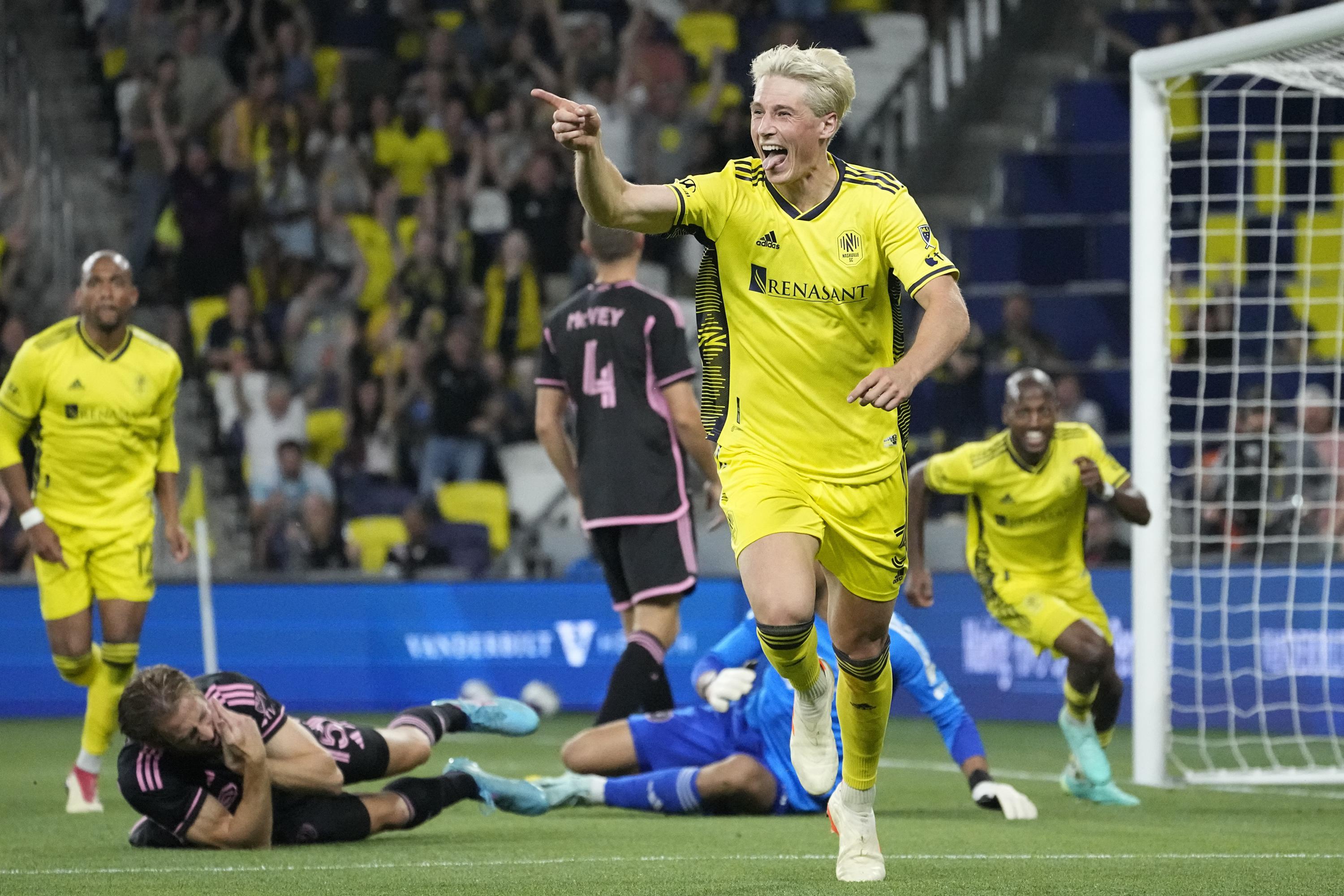 Picault, MacNaughton lead Nashville over Inter Miami 2-1 | AP News