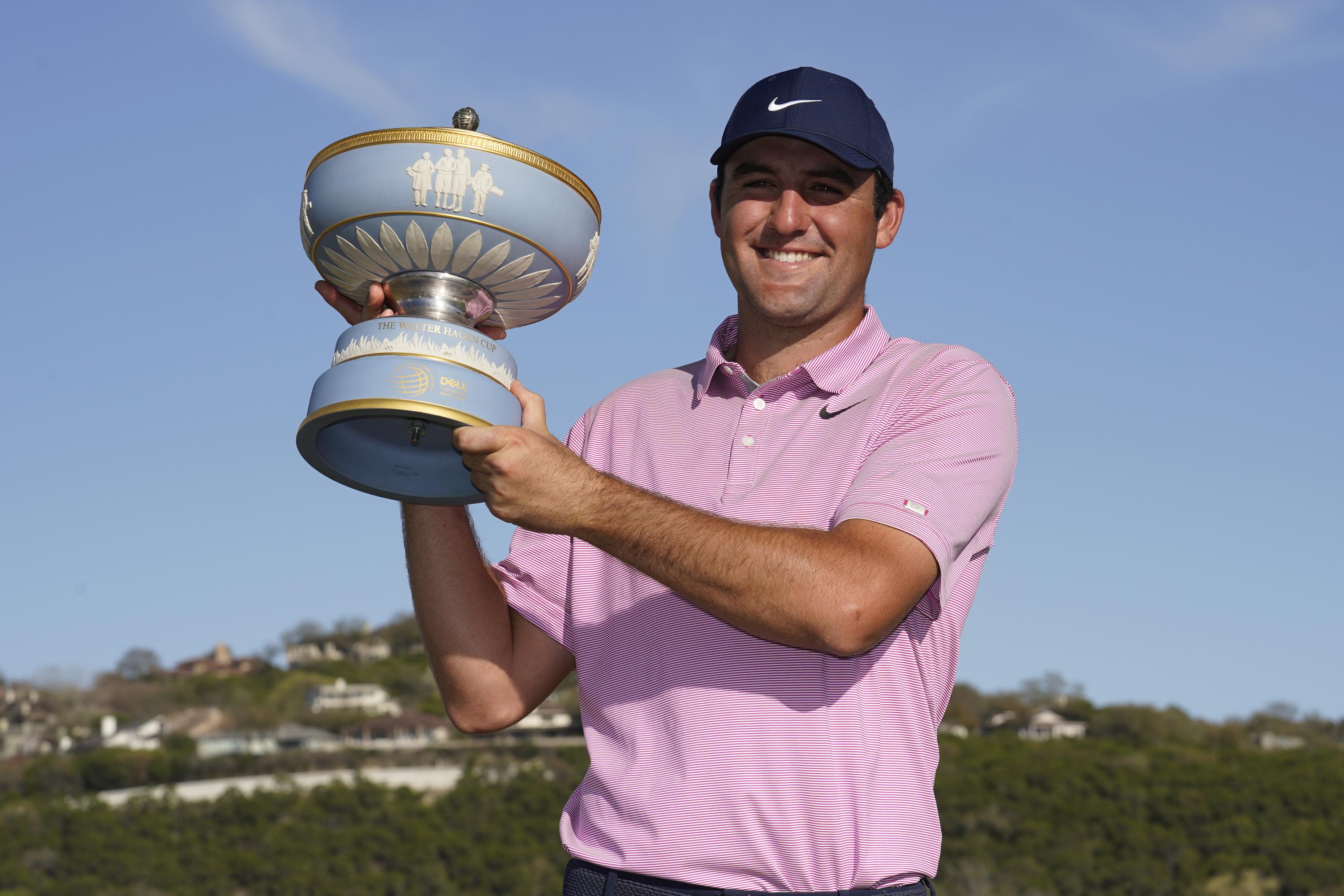 Scheffler wins Match Play to take top spot in world ranking | AP News