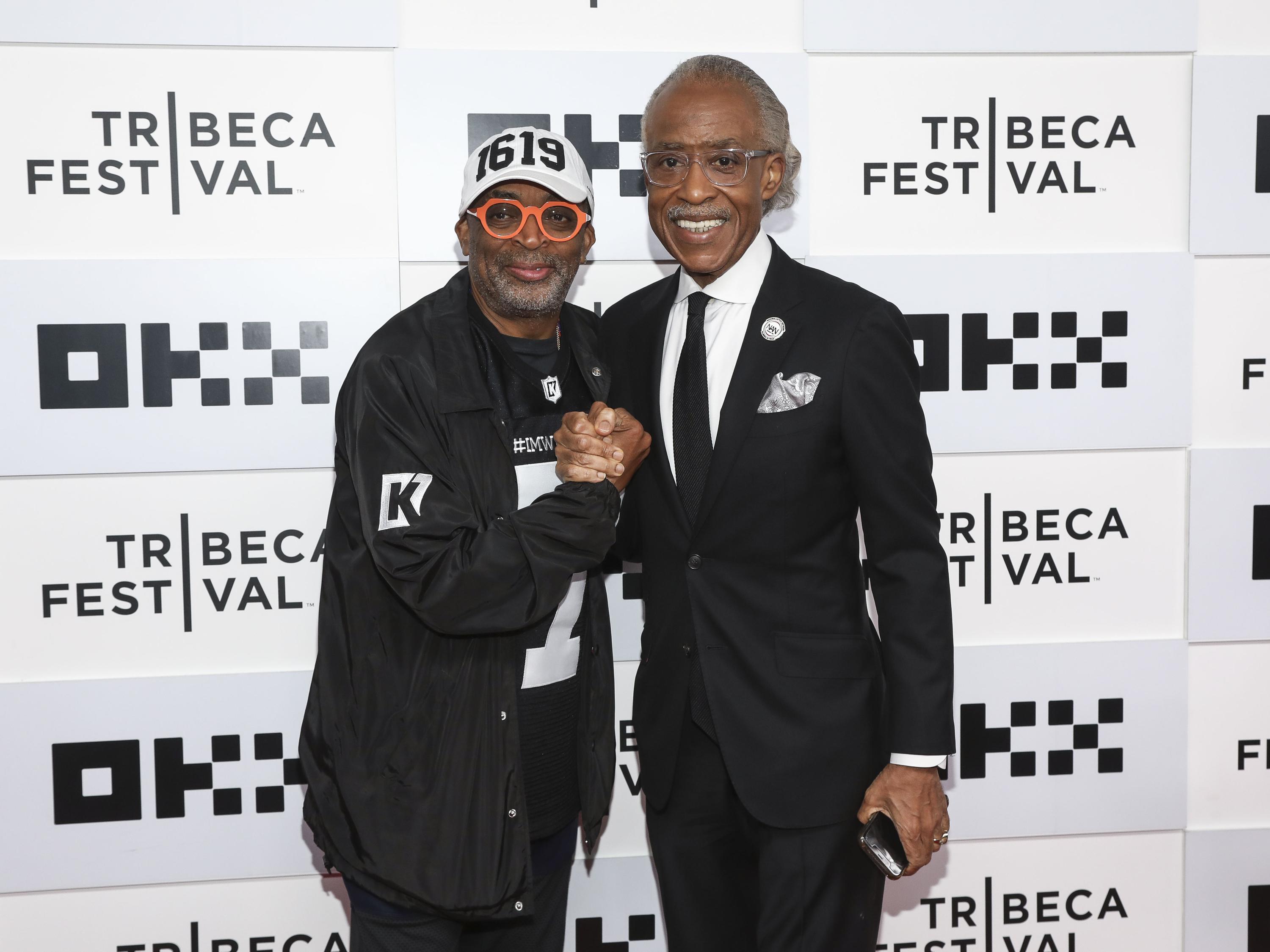 Al Sharpton takes a bow, with Spike, to close out Tribeca | AP News