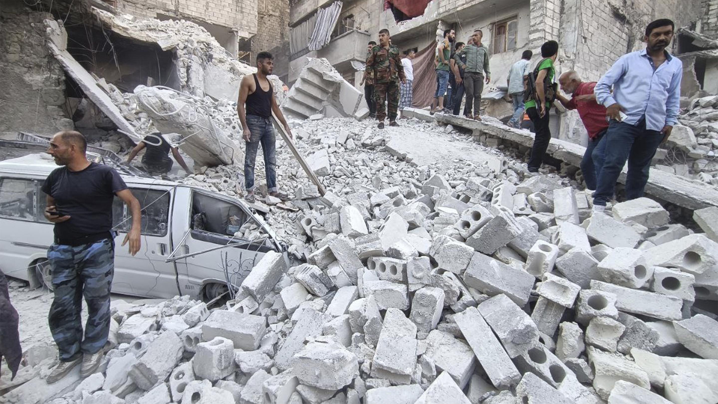 Report: Building collapses in north Syria, killing 11 people | AP News