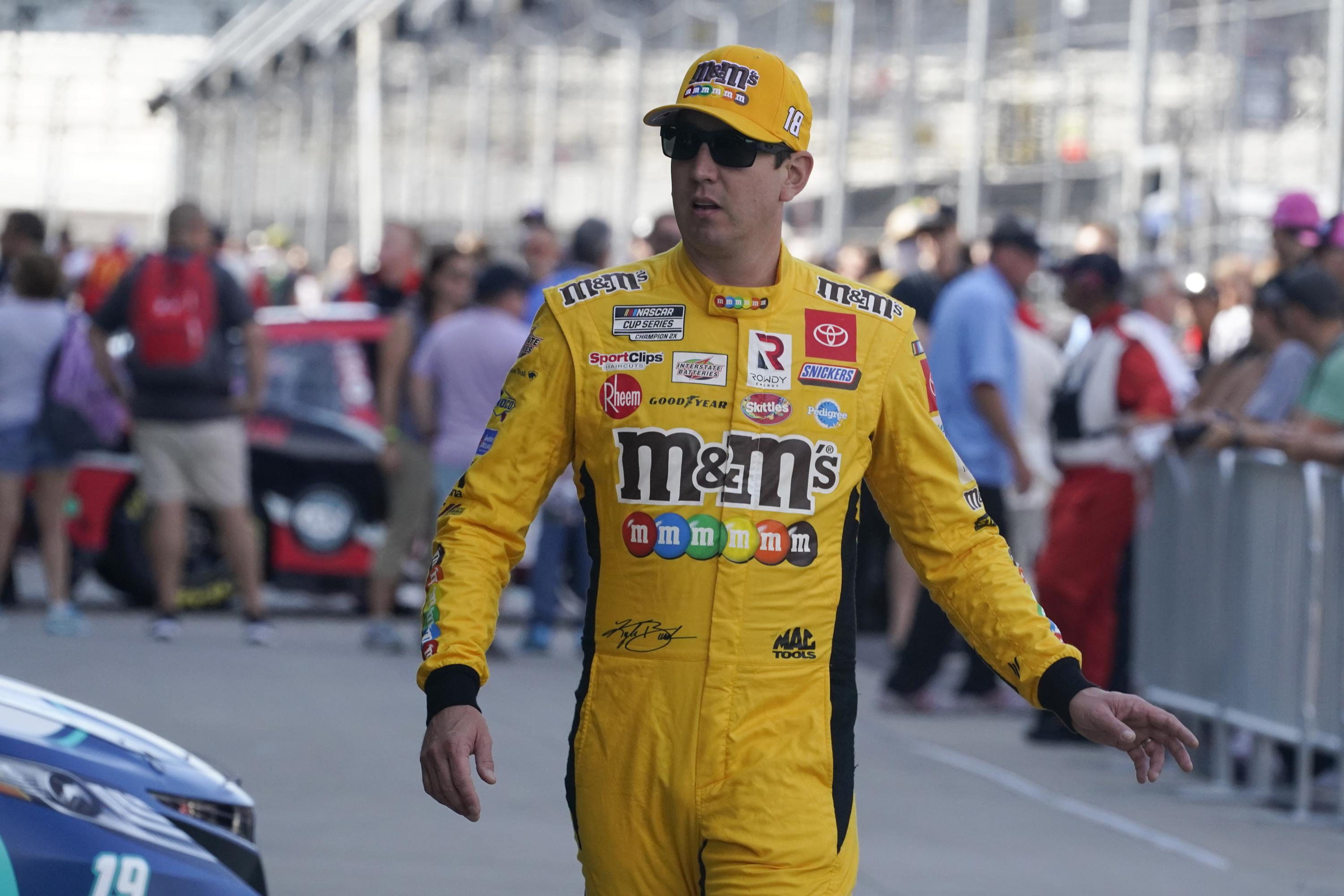 Kyle Busch fined $50,000 for reckless driving at Darlington | AP News