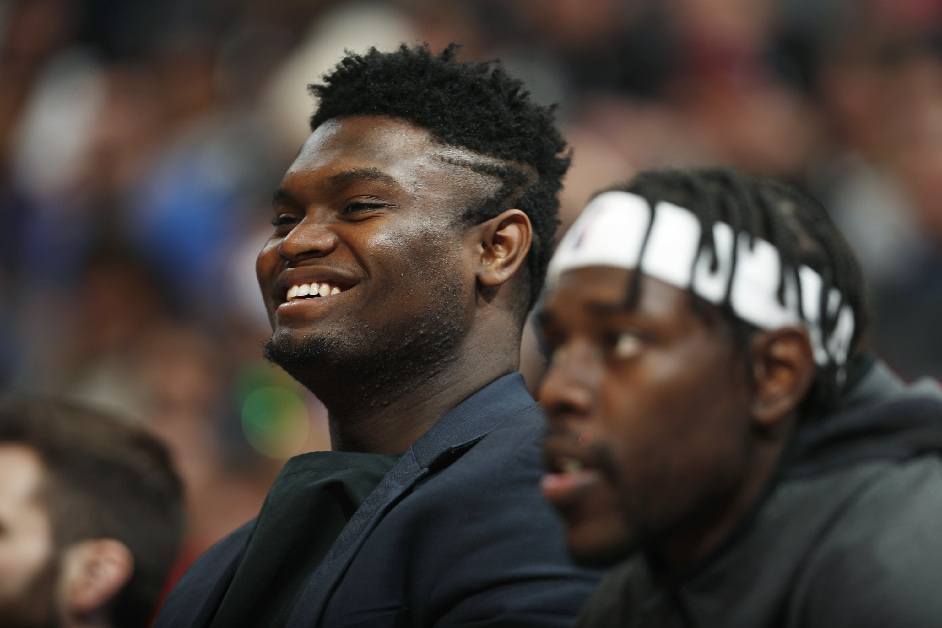 Zion Williamson returns to practice, raising Pelicans' hopes | AP News