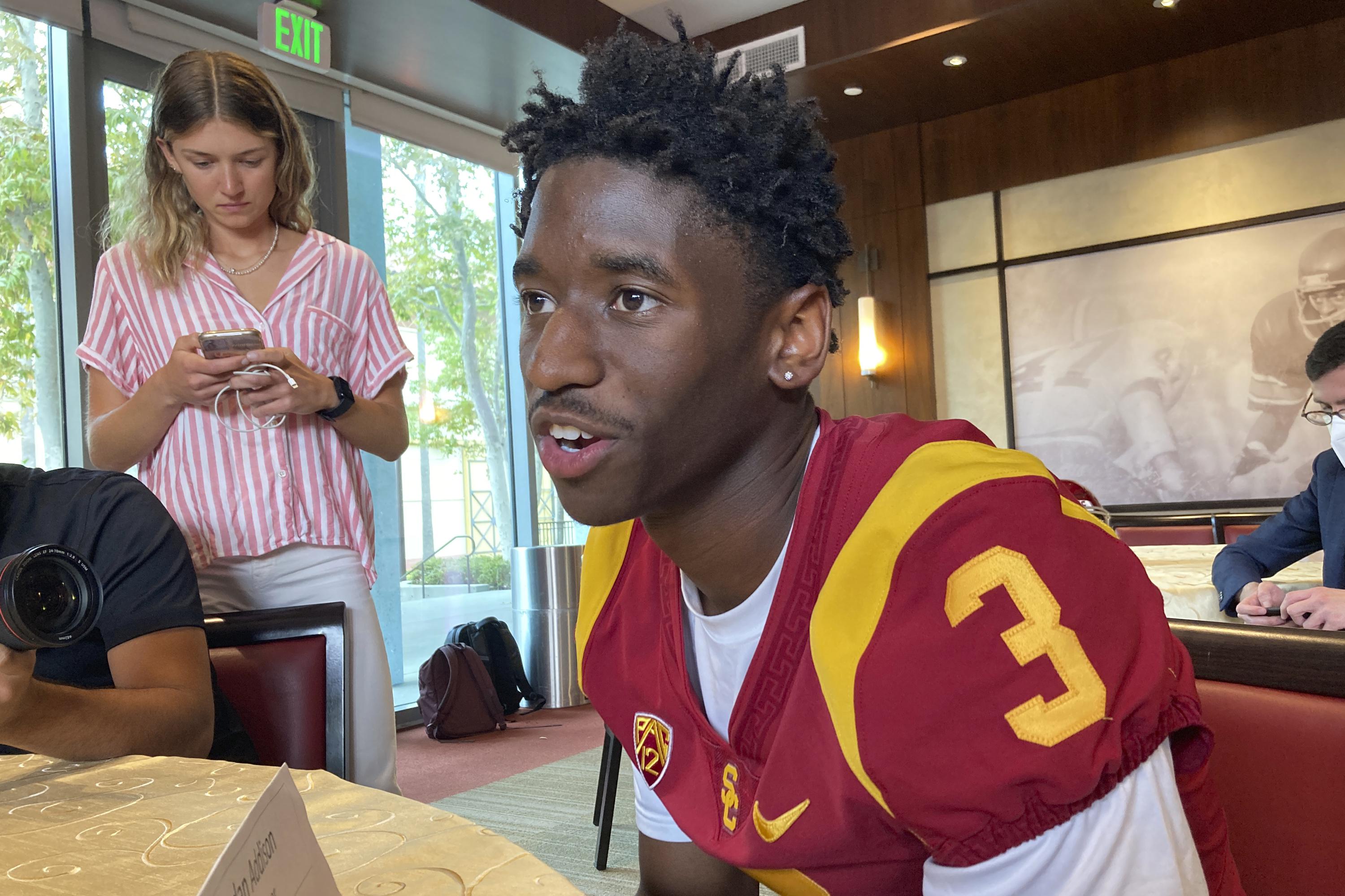 WR Jordan Addison says move to USC was only about football | AP News