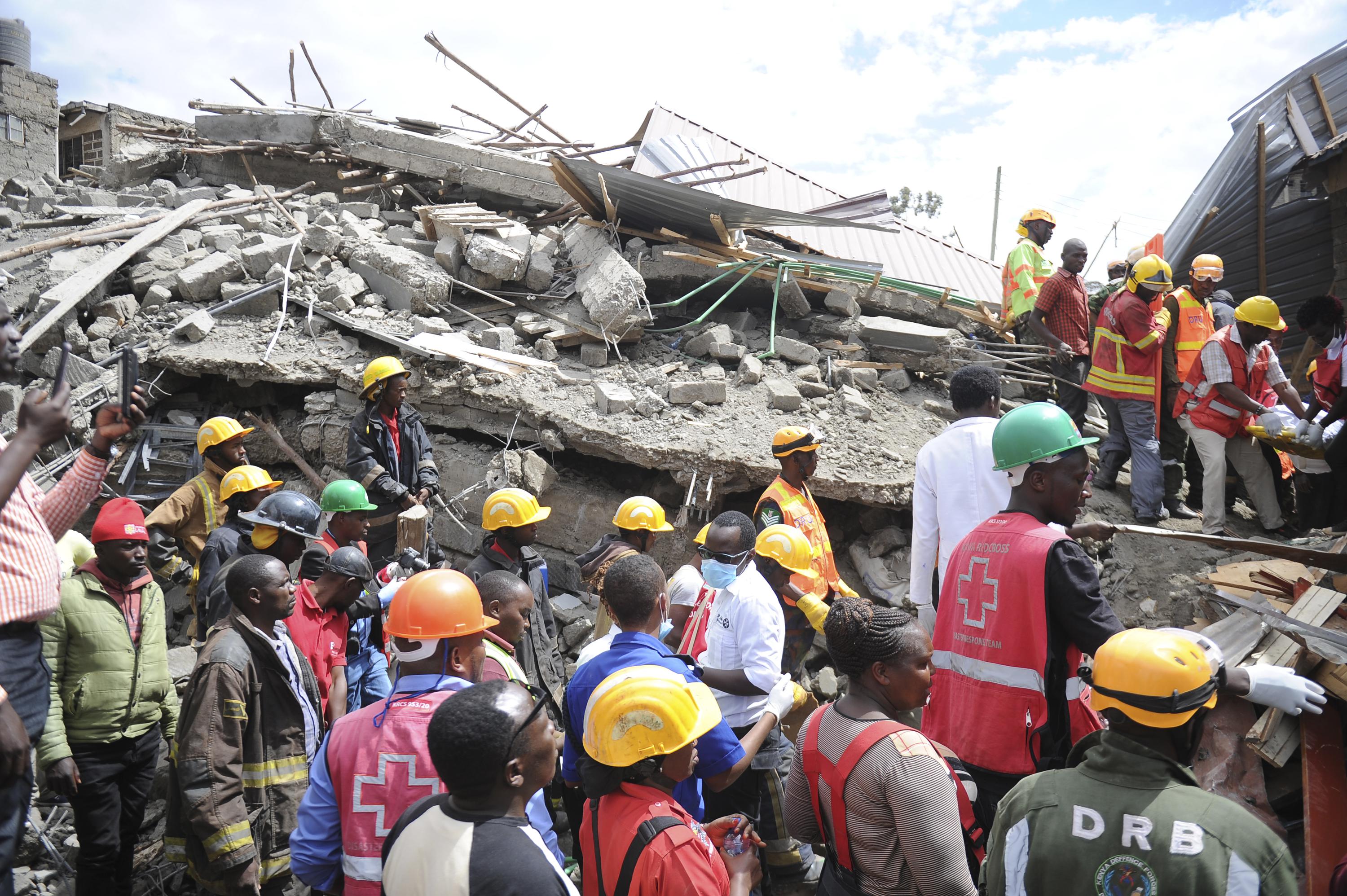 Building collapse near Kenyan capital kills 3; more missing | AP News