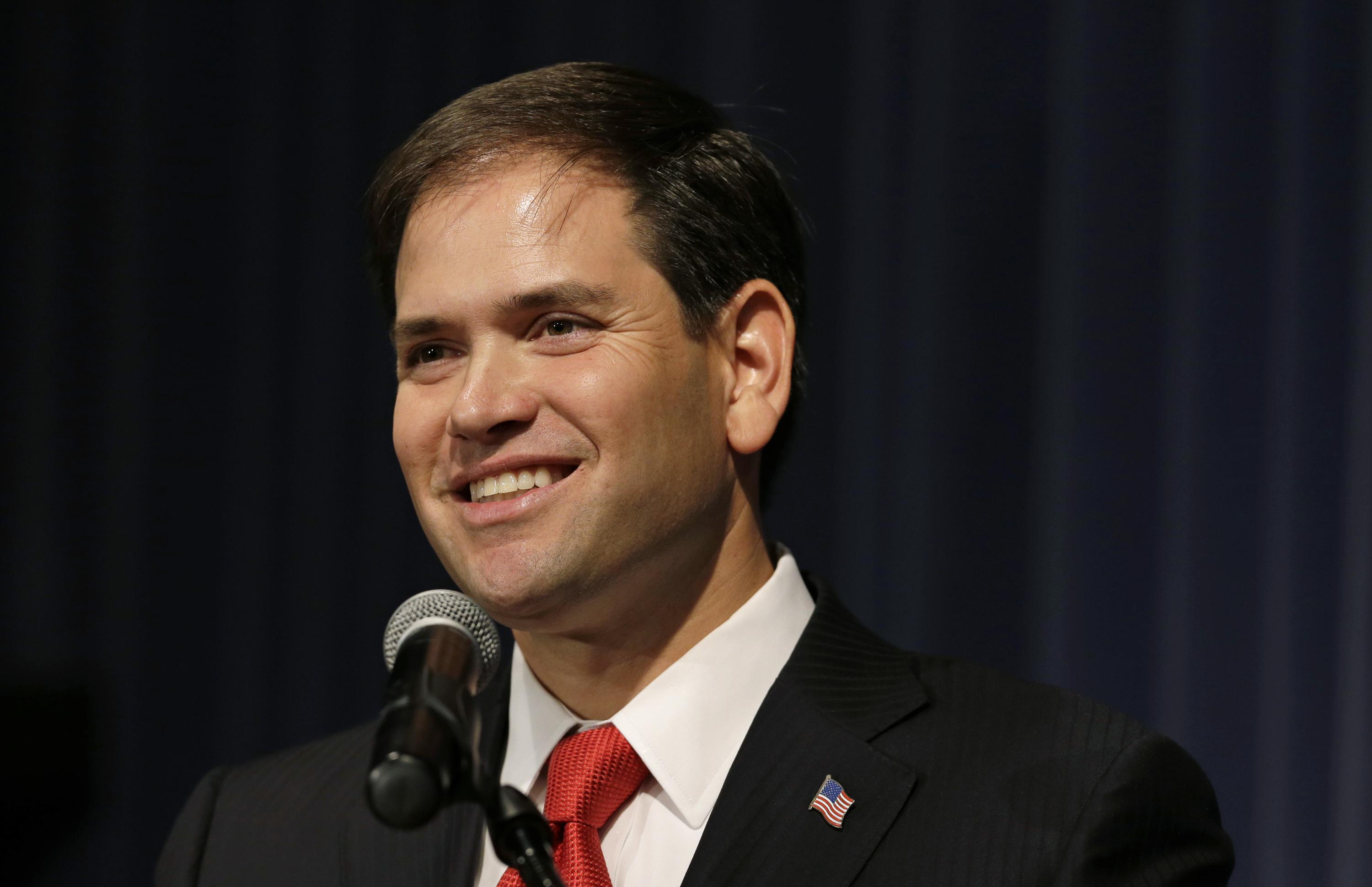 Rubio makes first postelection trip to Iowa | AP News