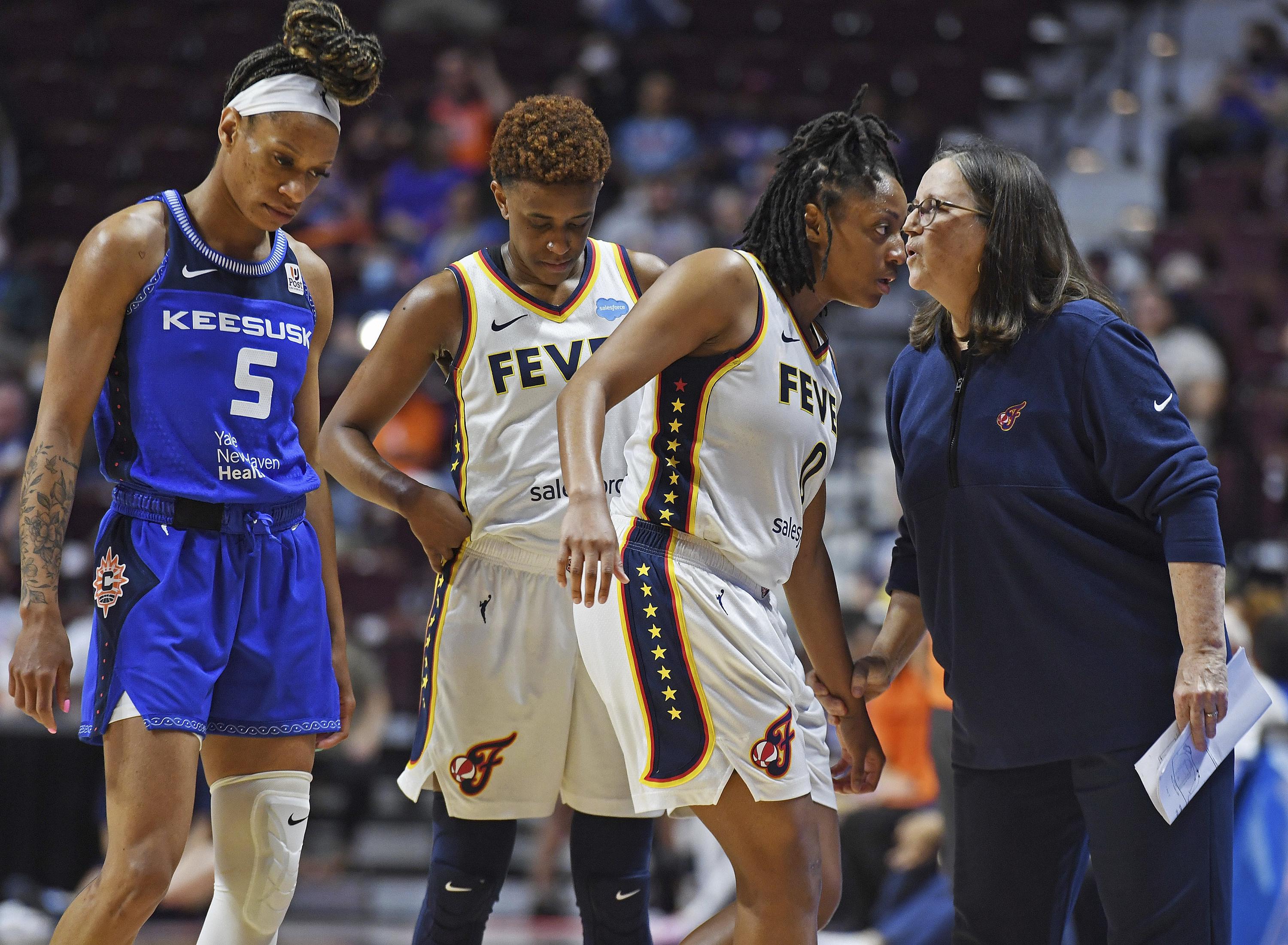 WNBA's Fever fire Stanley, promote Knox as interim coach | AP News