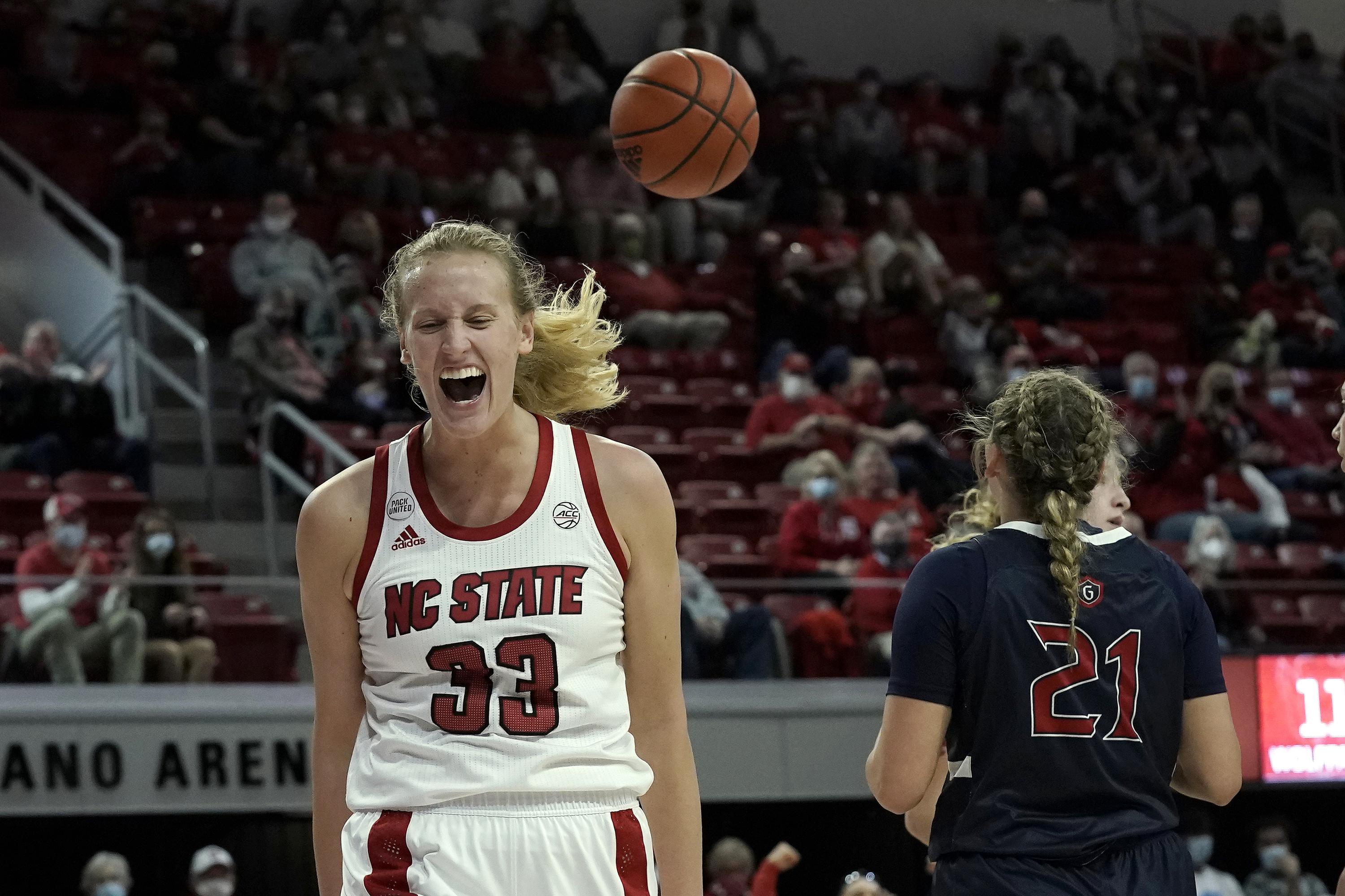 Cunane powers No. 2 NC State women past Saint Mary’s 101-73 | AP News